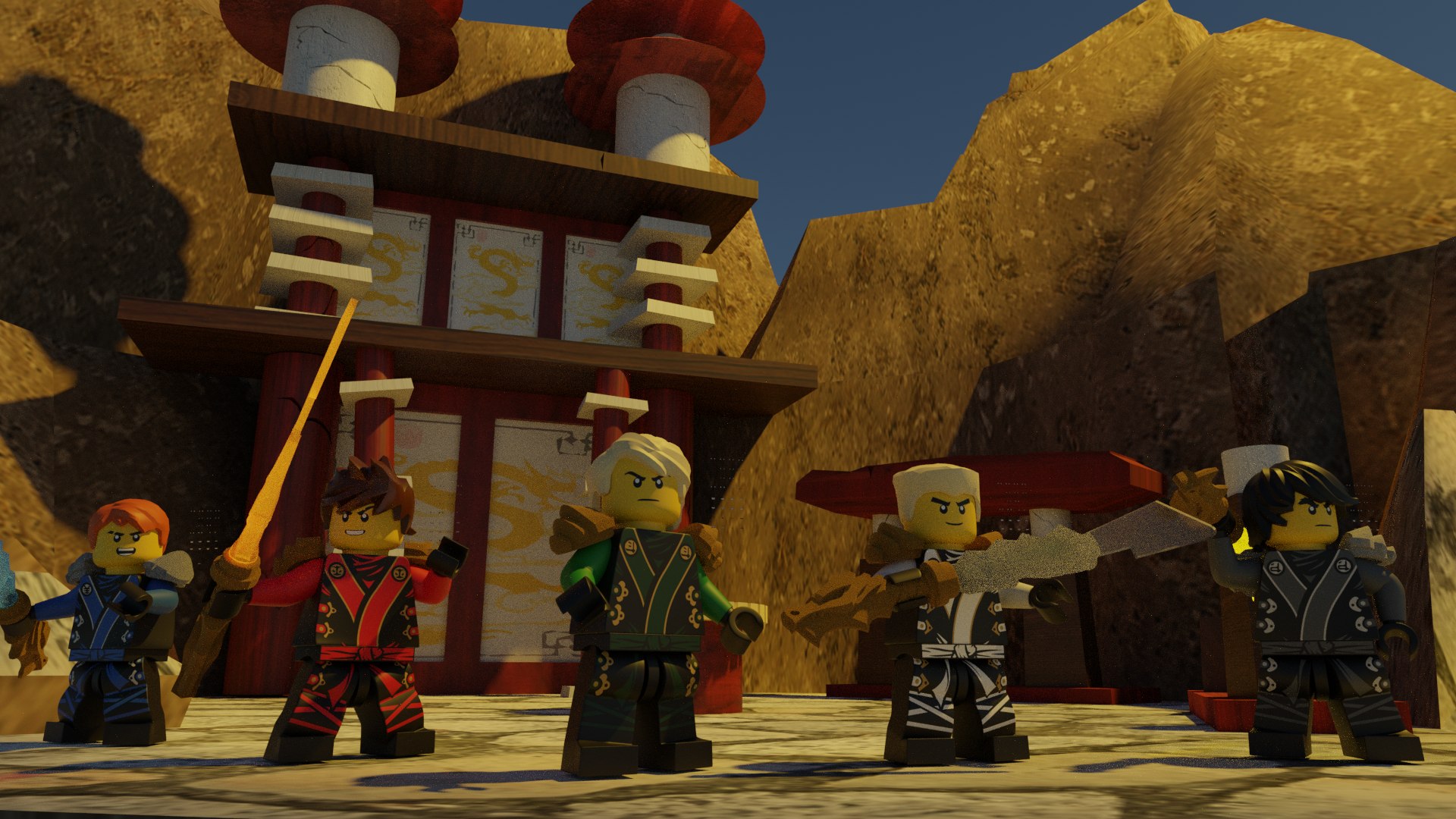 LEGO Ninjago Temple Of Light 3D Model - TurboSquid 1849563