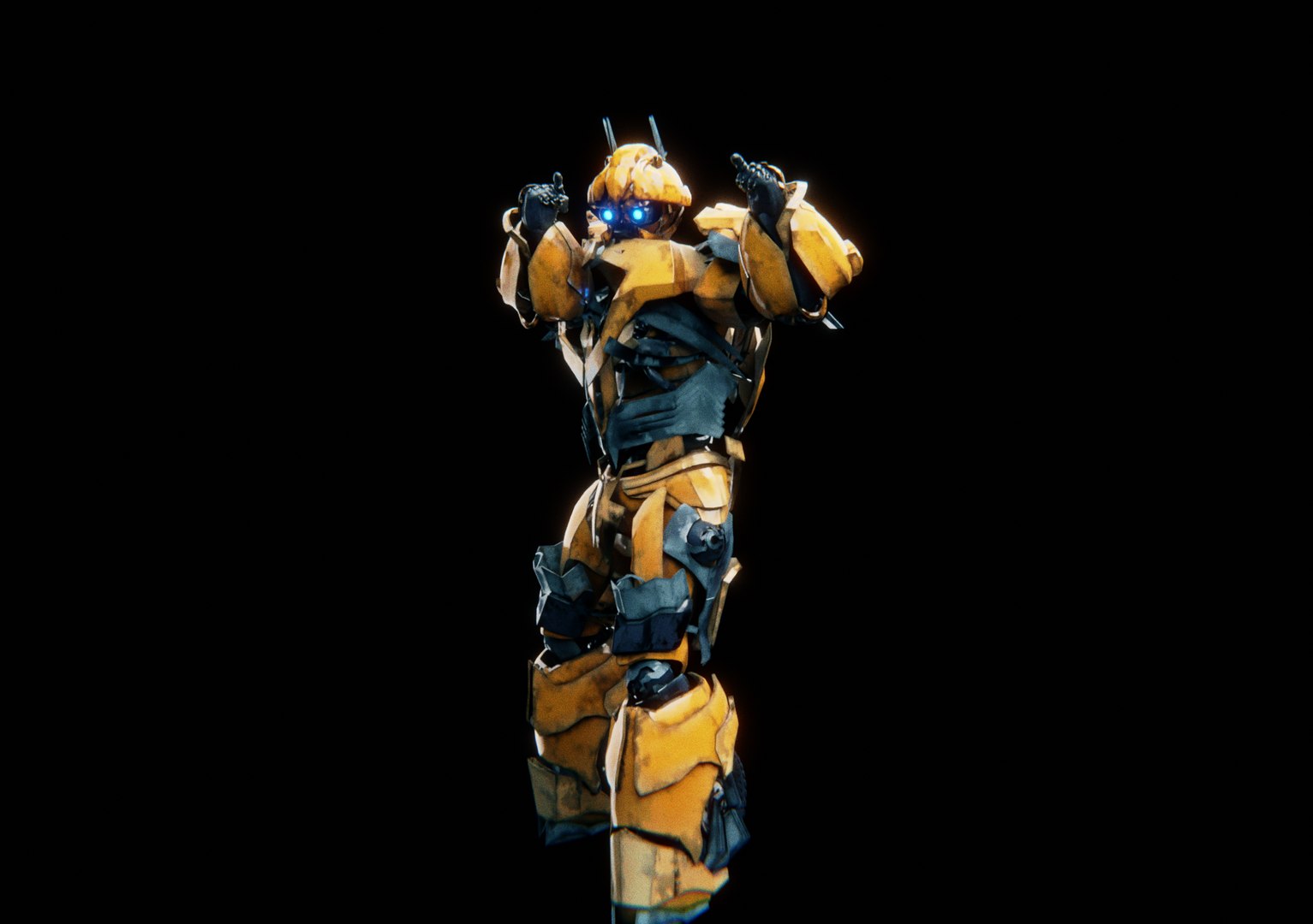 3D Model BUMBLEBEE MODEL - TurboSquid 2137454