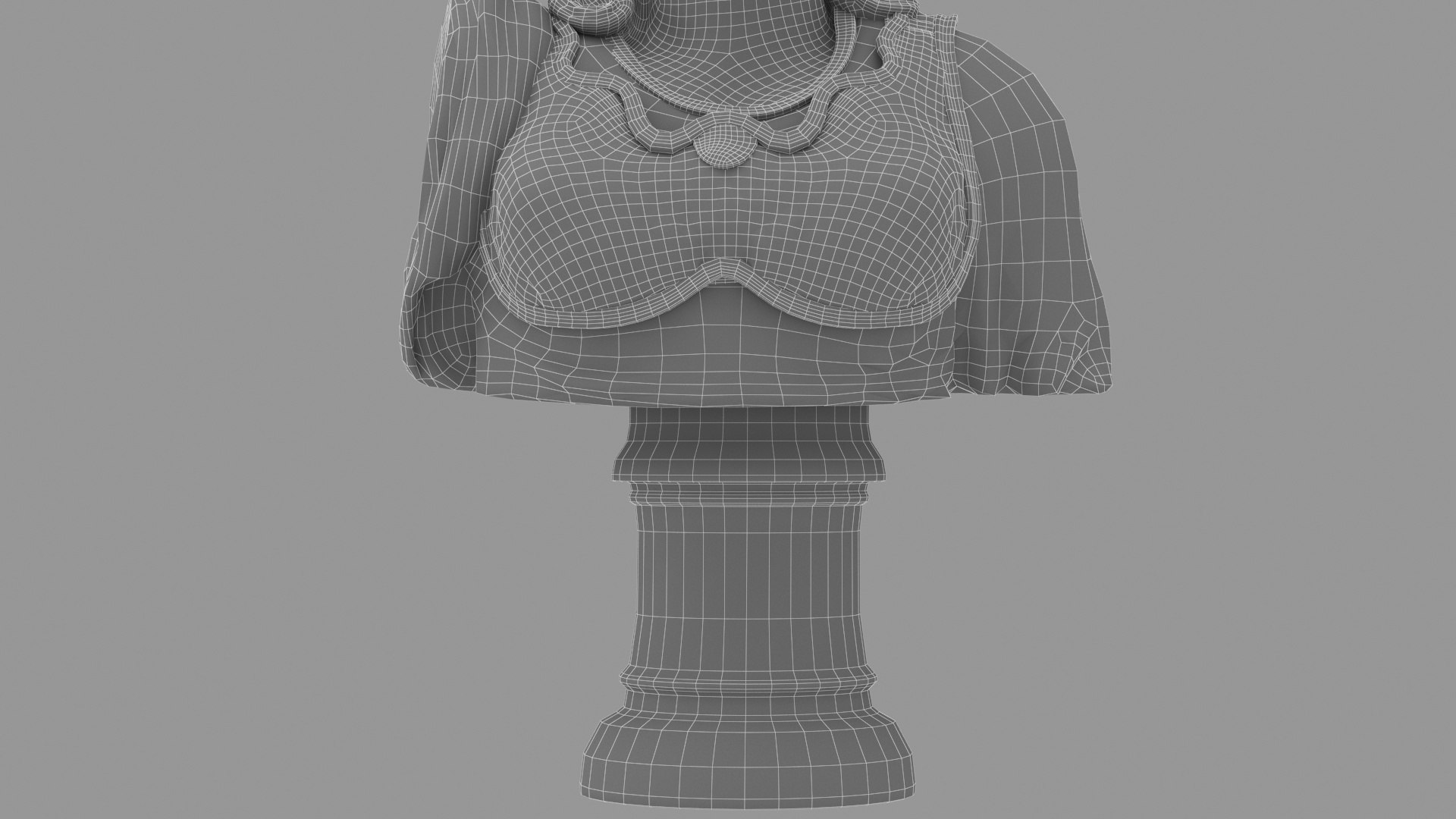 3D bust statue - TurboSquid 1631549
