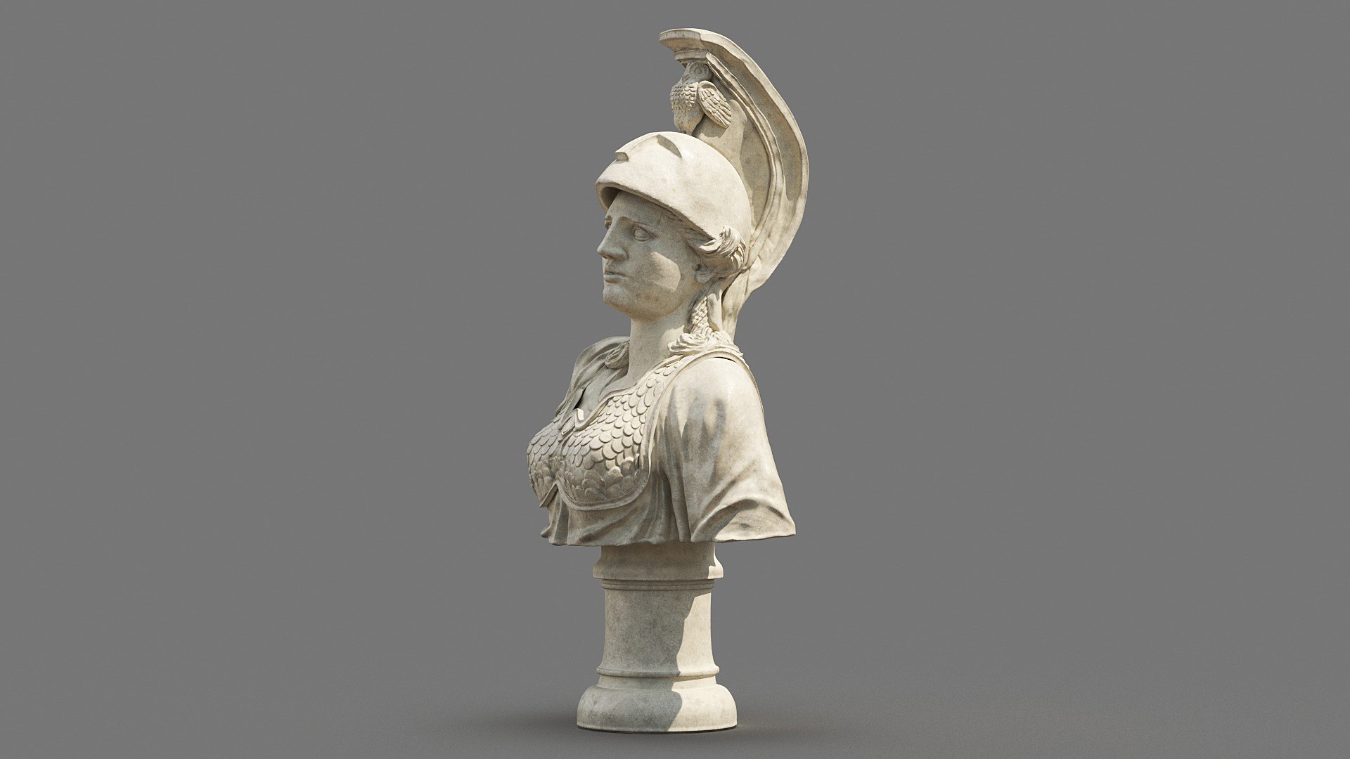 3D bust statue - TurboSquid 1631549