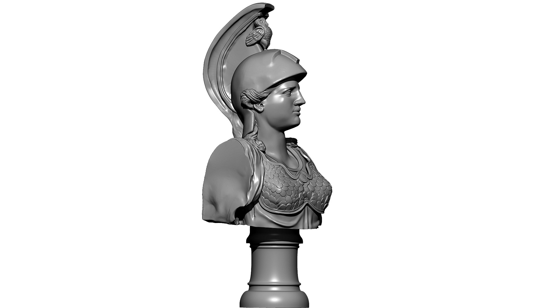 3D bust statue - TurboSquid 1631549