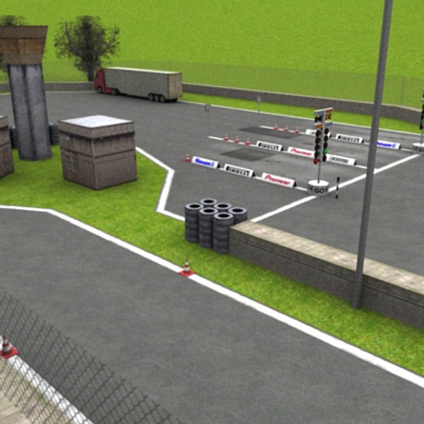 drag race track 3ds
