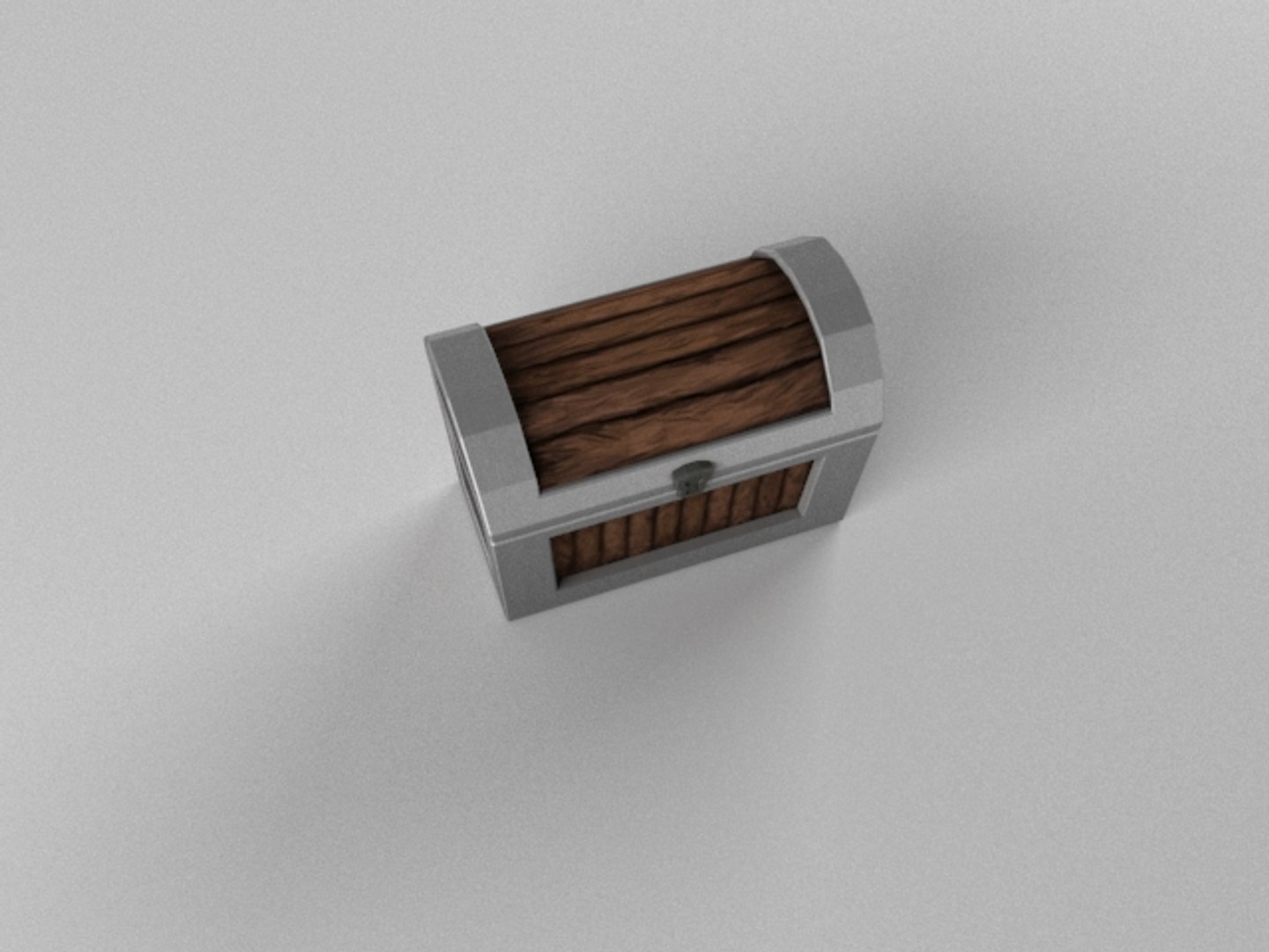 chest cartoon gamedev 3d model