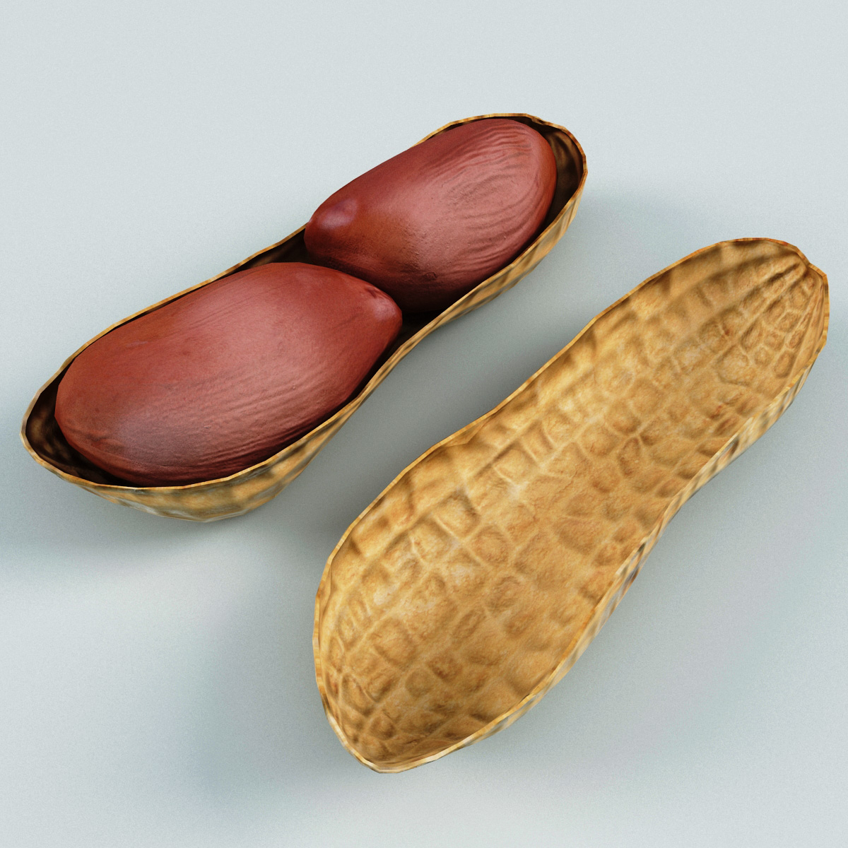 peanuts modelled open 3d max