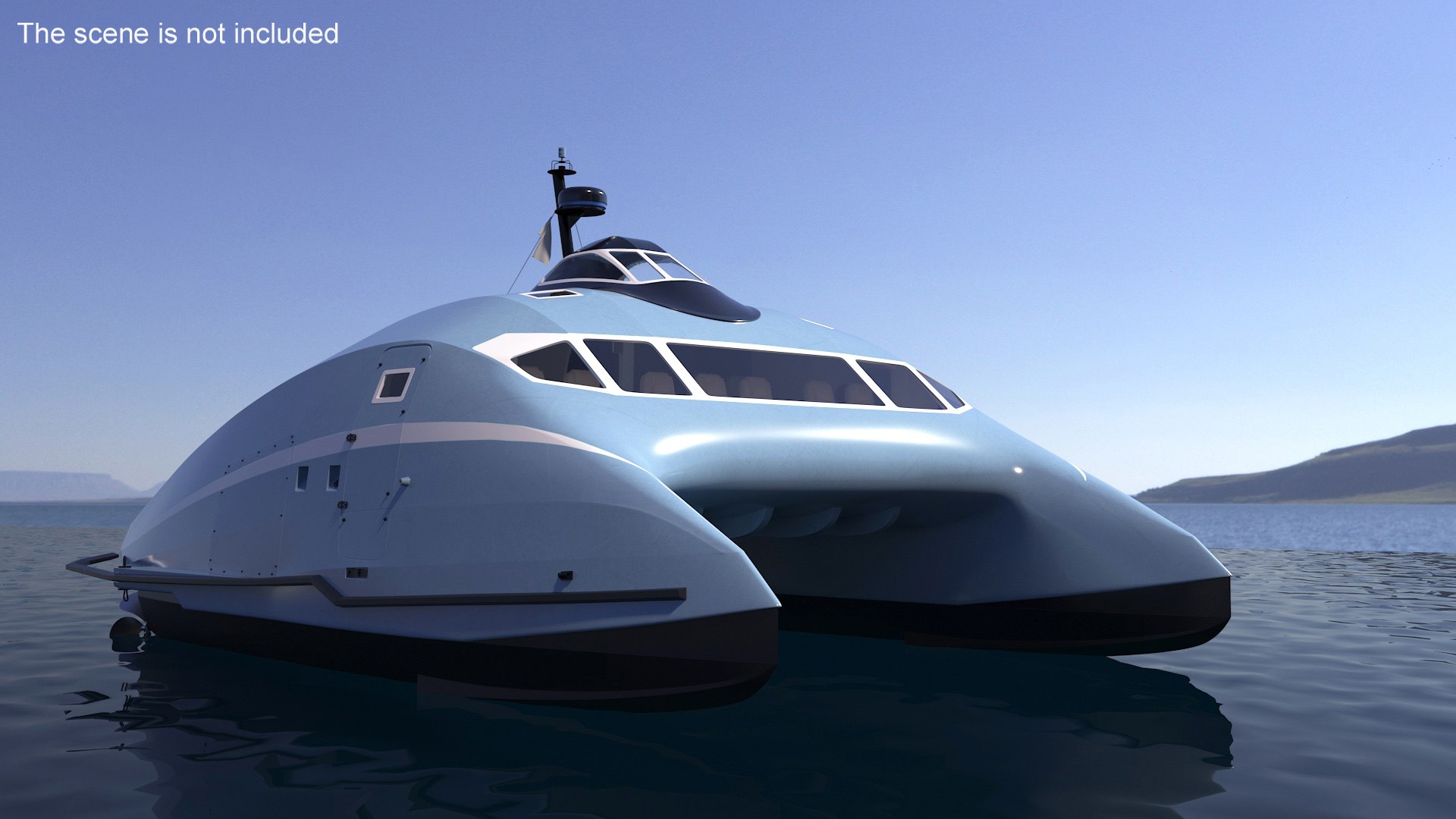 3D Luxury Catamaran Ferry Model - TurboSquid 2243103