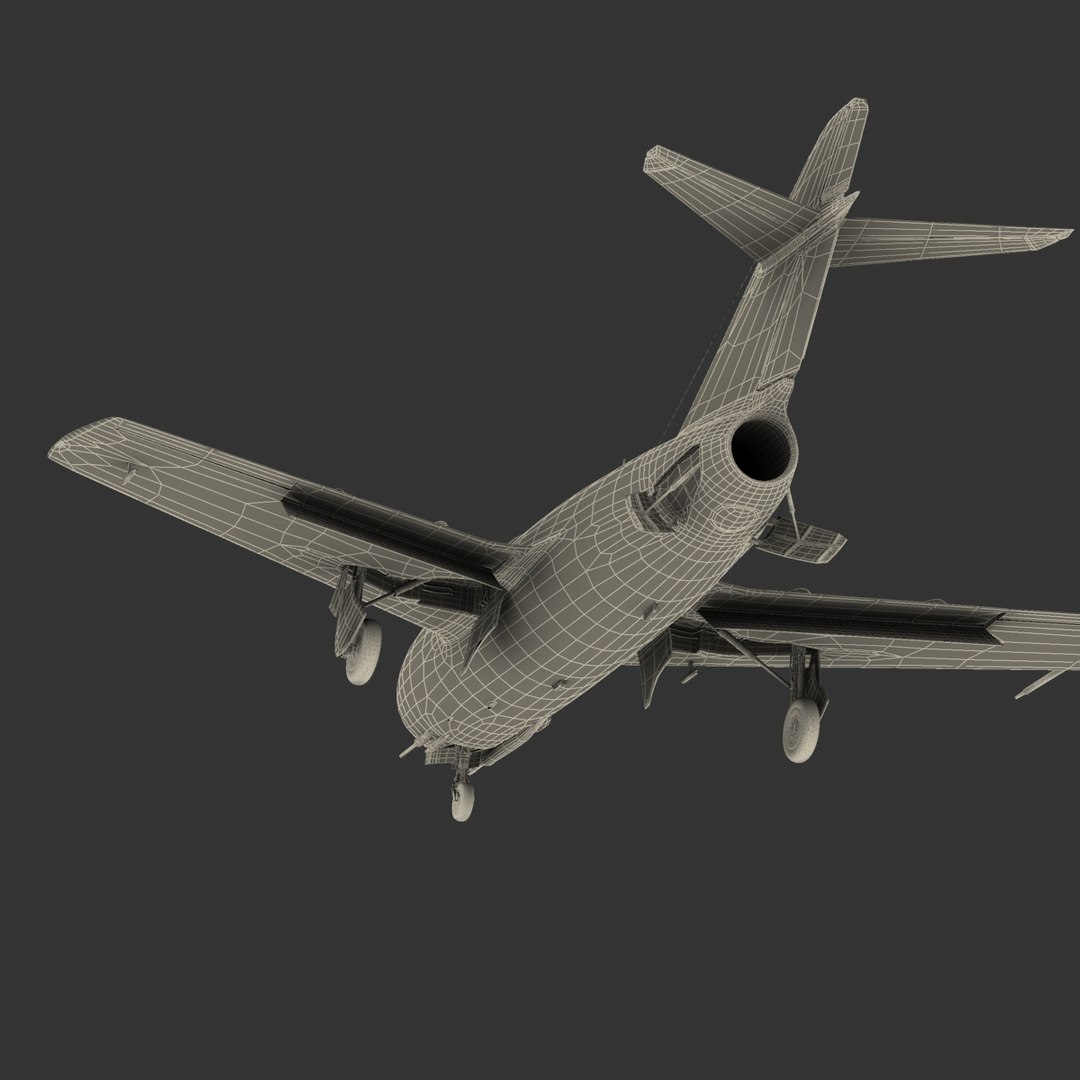 3d Mig-15 Cockpit Pilot Model