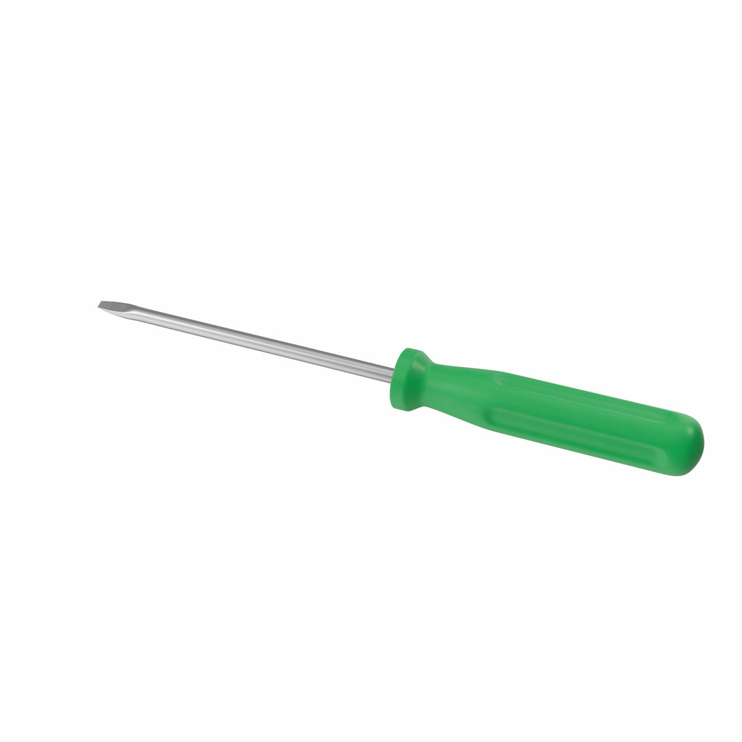 Green Screwdriver 3D Model - TurboSquid 2138663