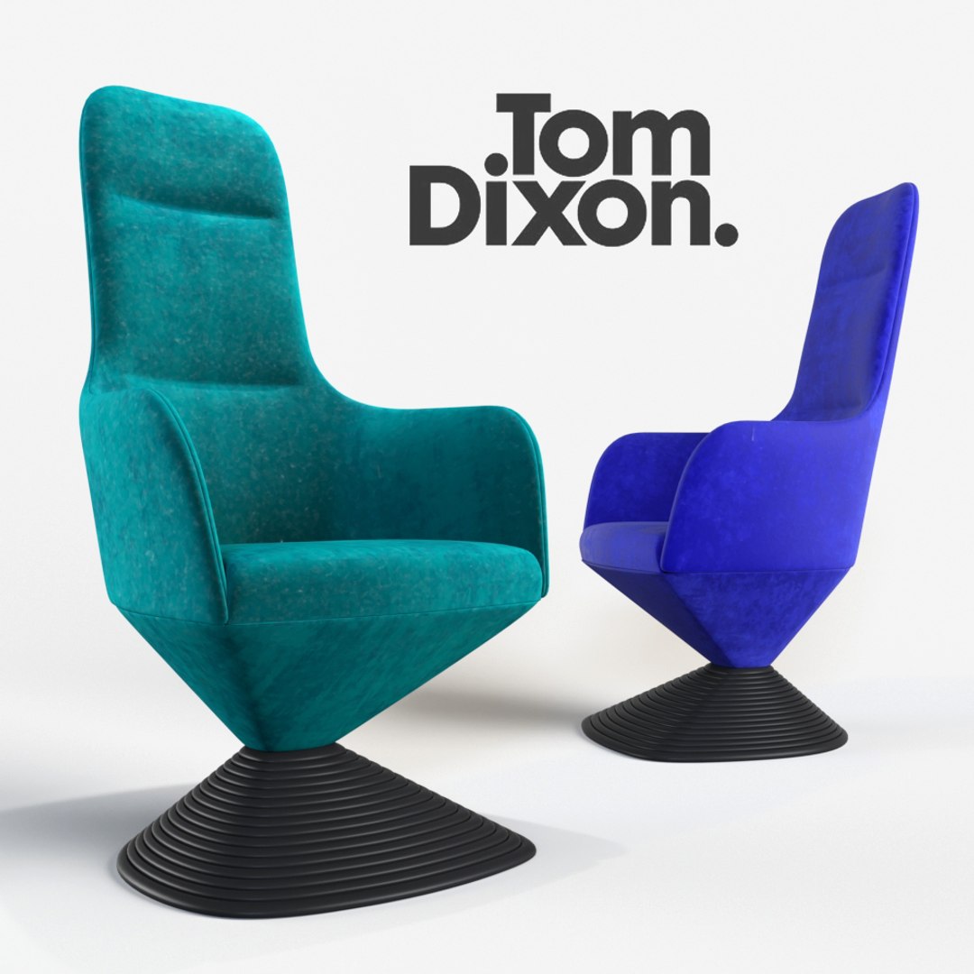 Tom Dixon Chair 3D Model - TurboSquid 1162708