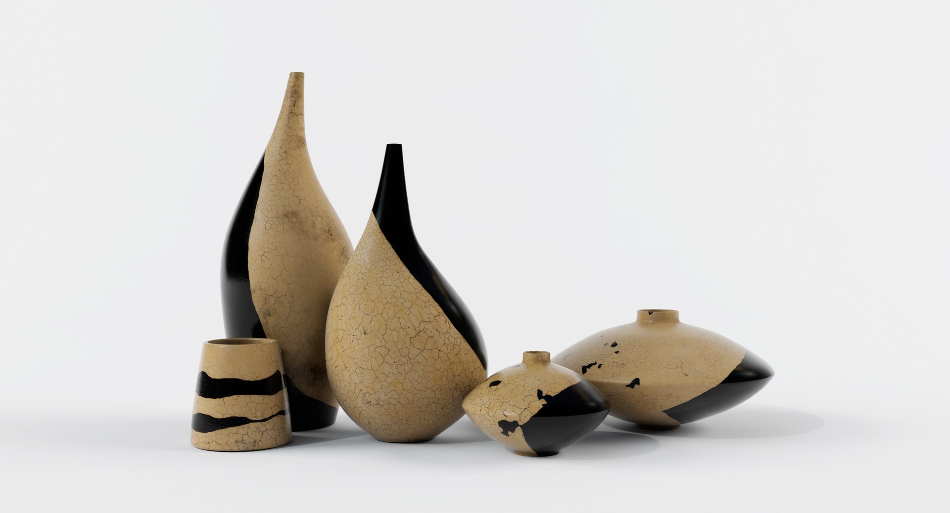 Vase Raku Brushstroke 3D Model - TurboSquid 1164285