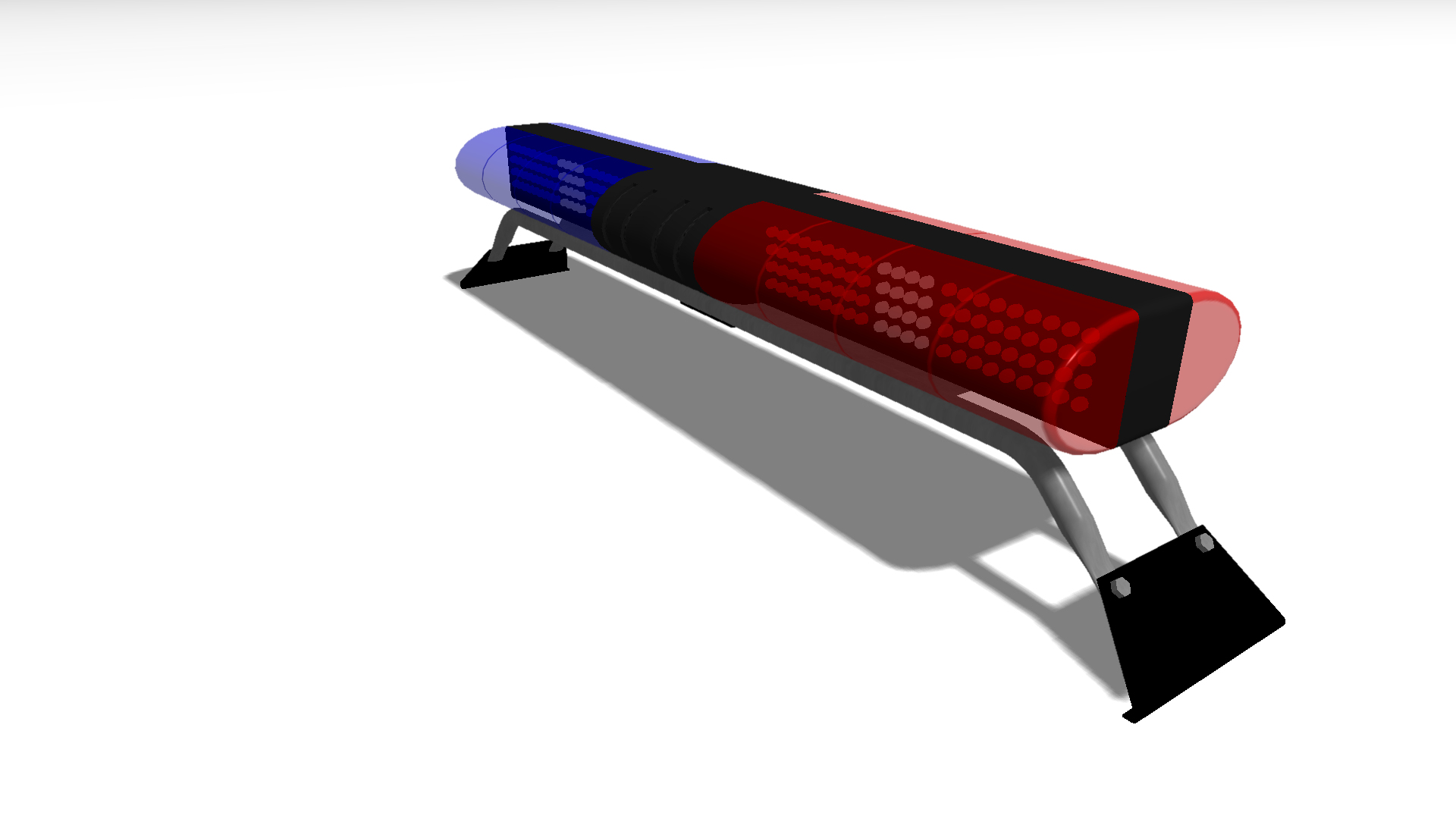 Police Car Beacon 3D Model - TurboSquid 2090409
