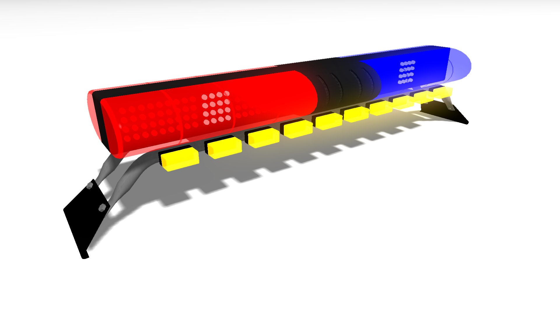 Police Car Beacon 3D Model - TurboSquid 2090409