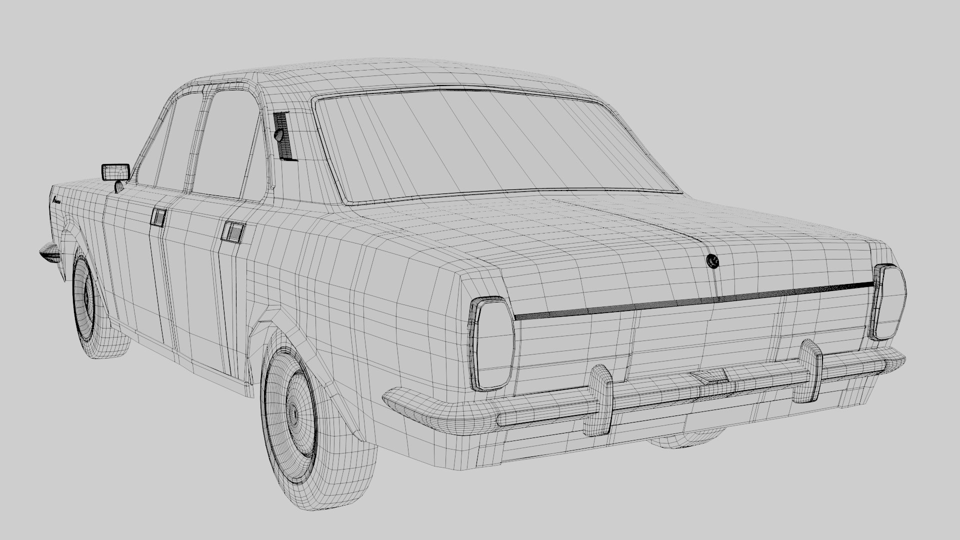 Gaz Car 3D - TurboSquid 1316417