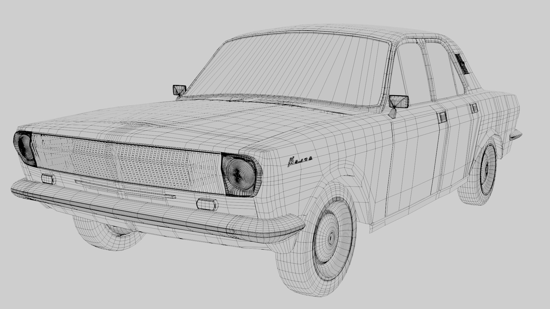Gaz Car 3D - TurboSquid 1316417