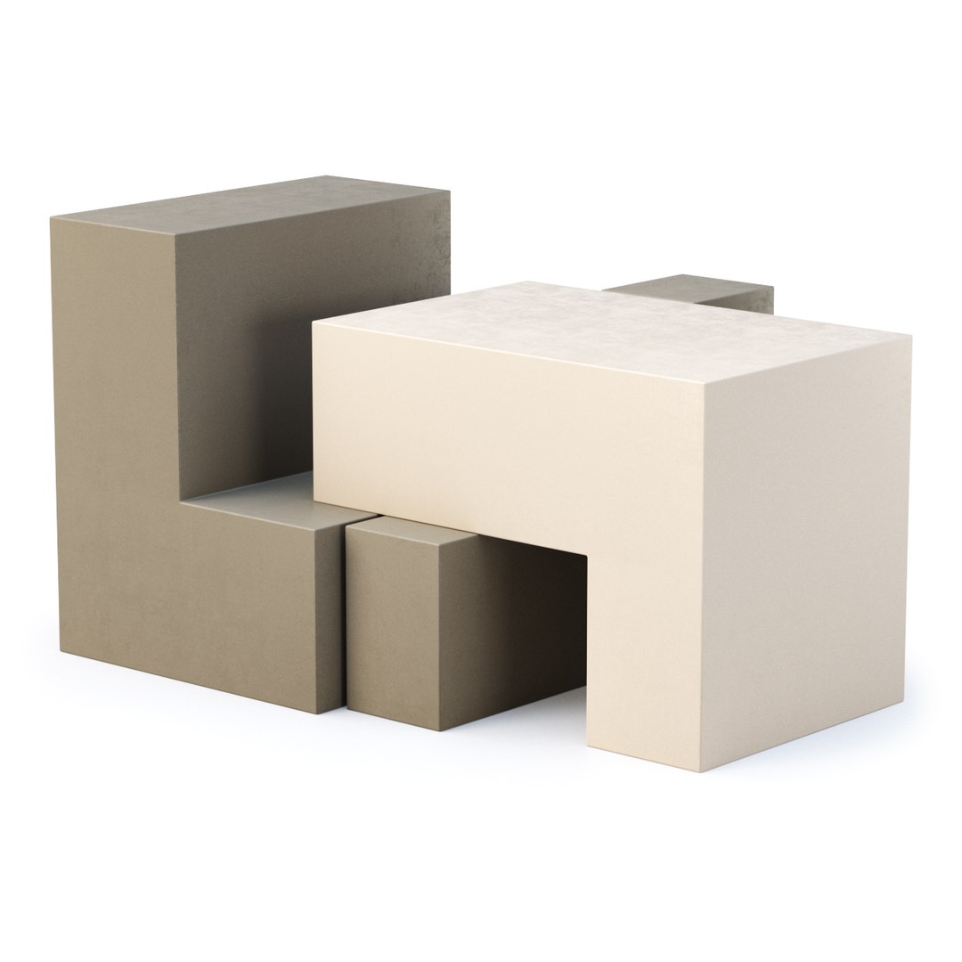 Modular Tables 3D - TurboSquid 1972115