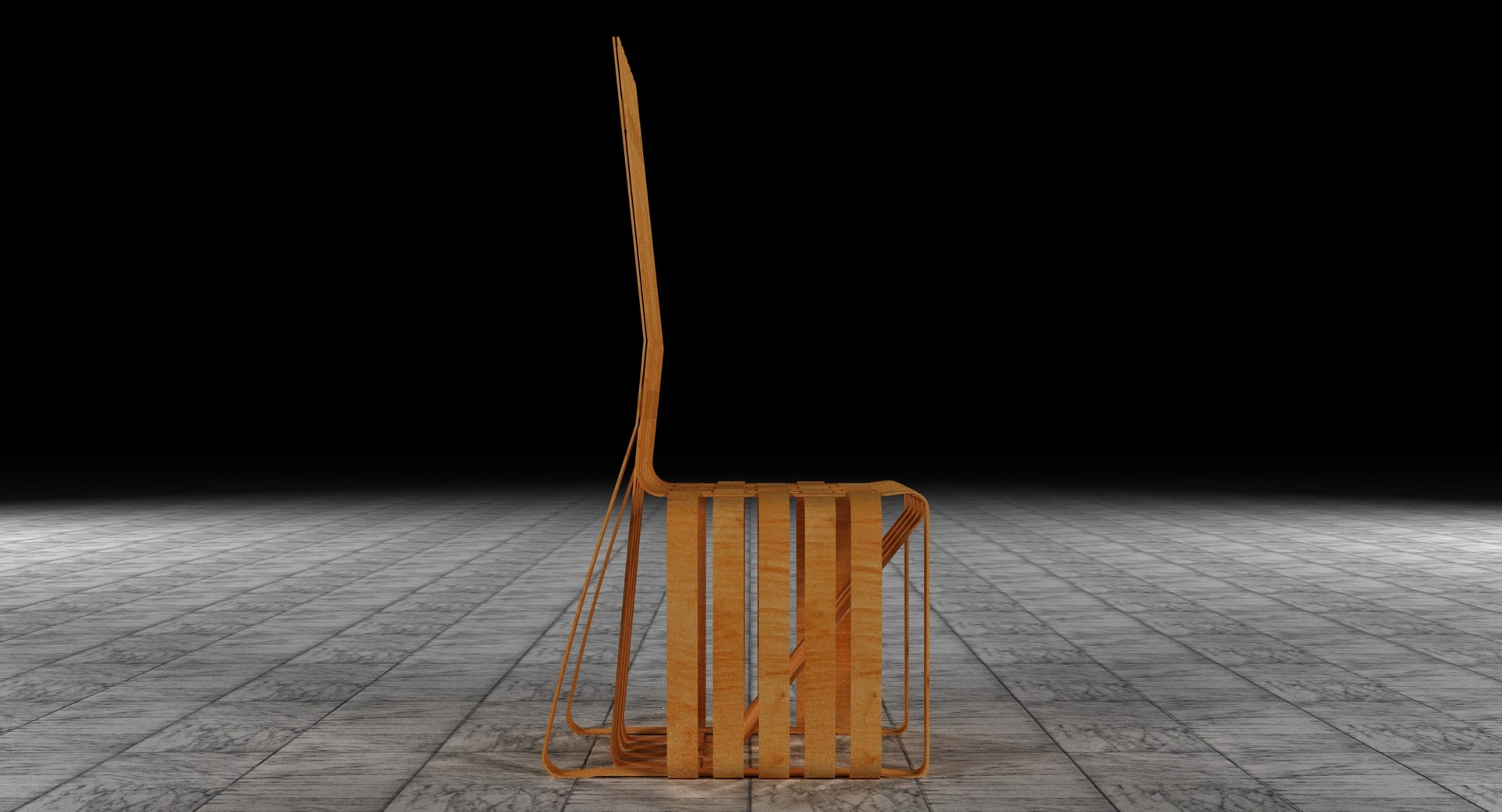 Sticking chair frank gehry 3D model - TurboSquid 1436308