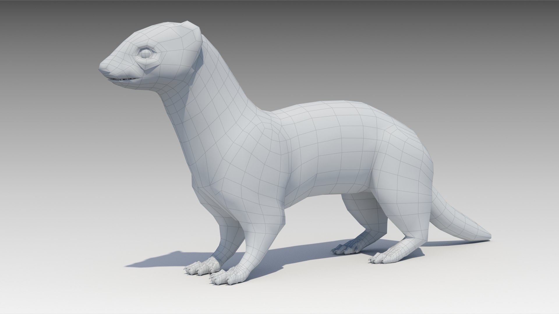 3D Weasel Model - TurboSquid 1184225