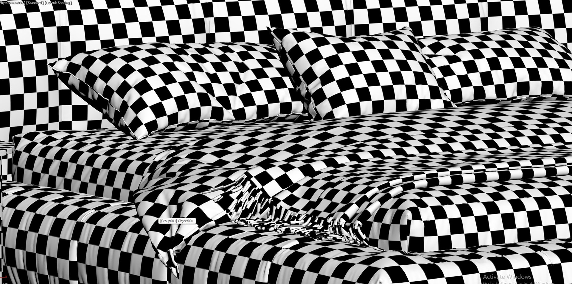 Letto Pixel Box Large Bed 3D Model - TurboSquid 2107408