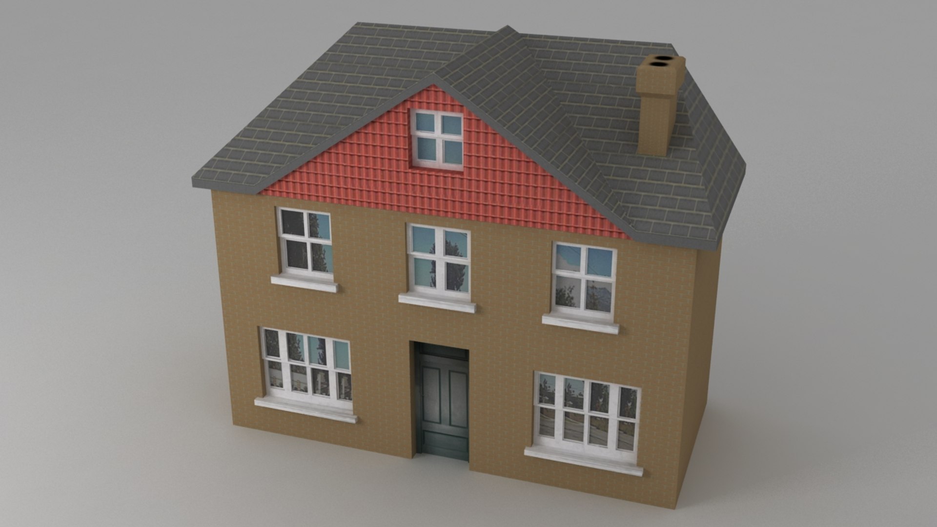House Real Life 3d Model