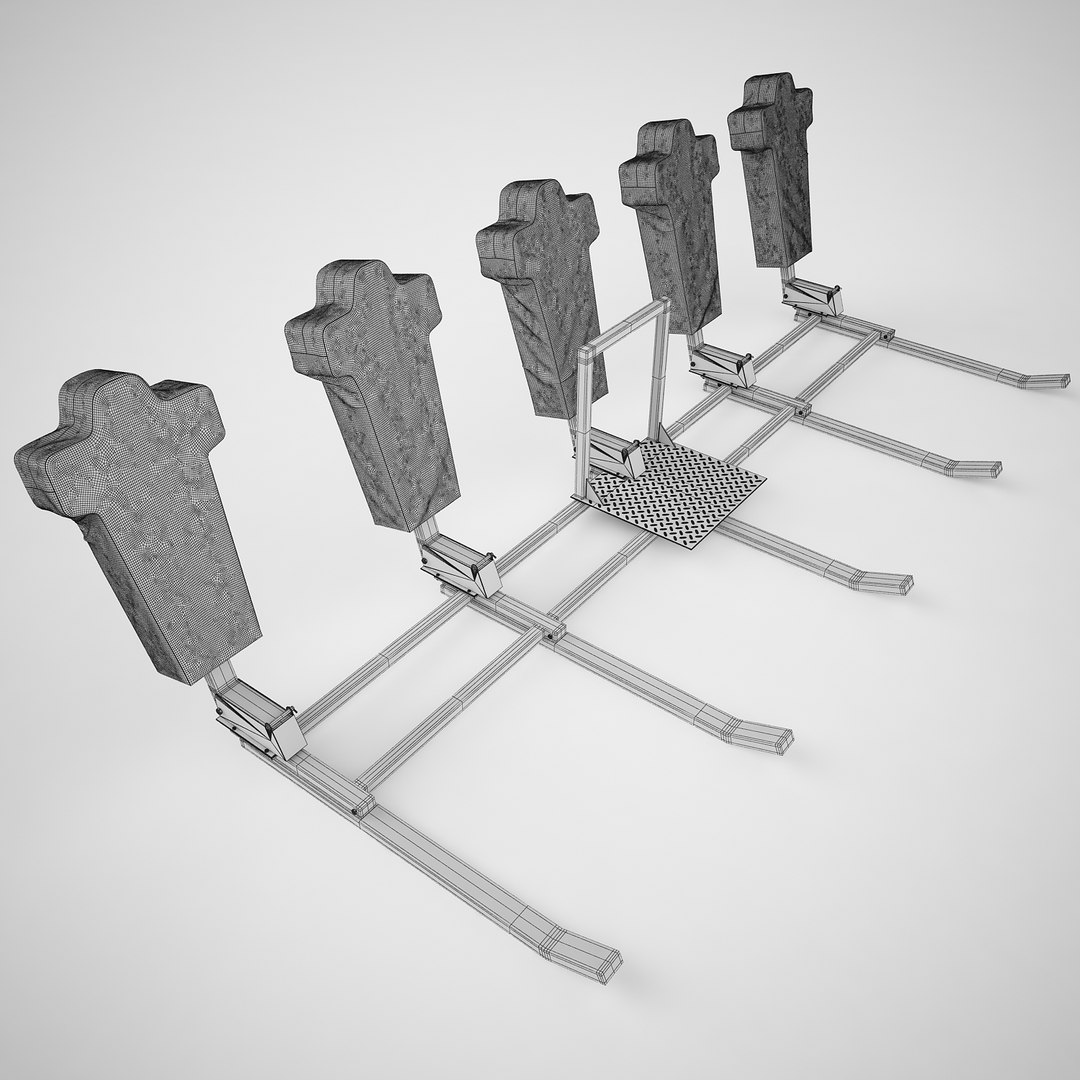 3d model football dummy training