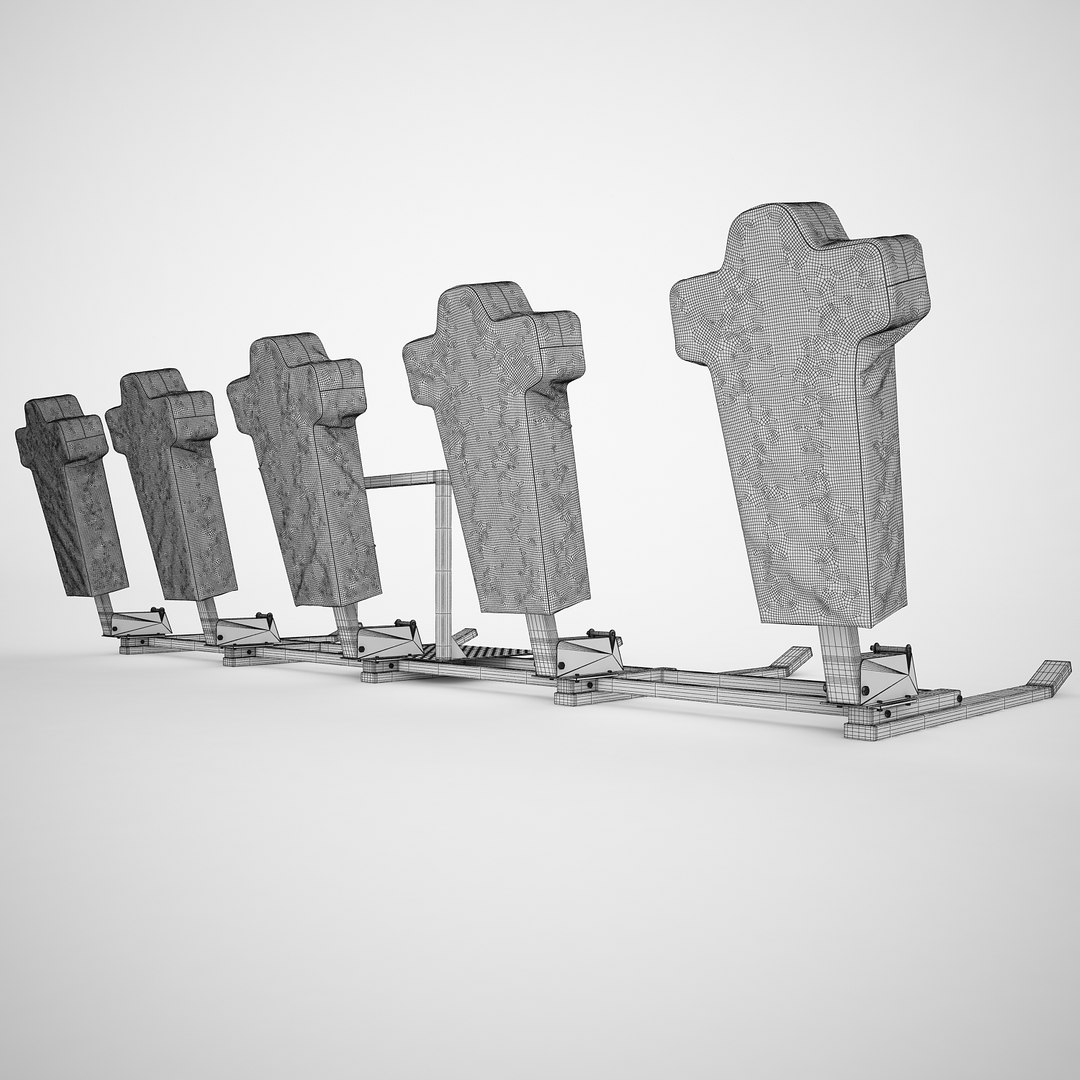 3d model football dummy training