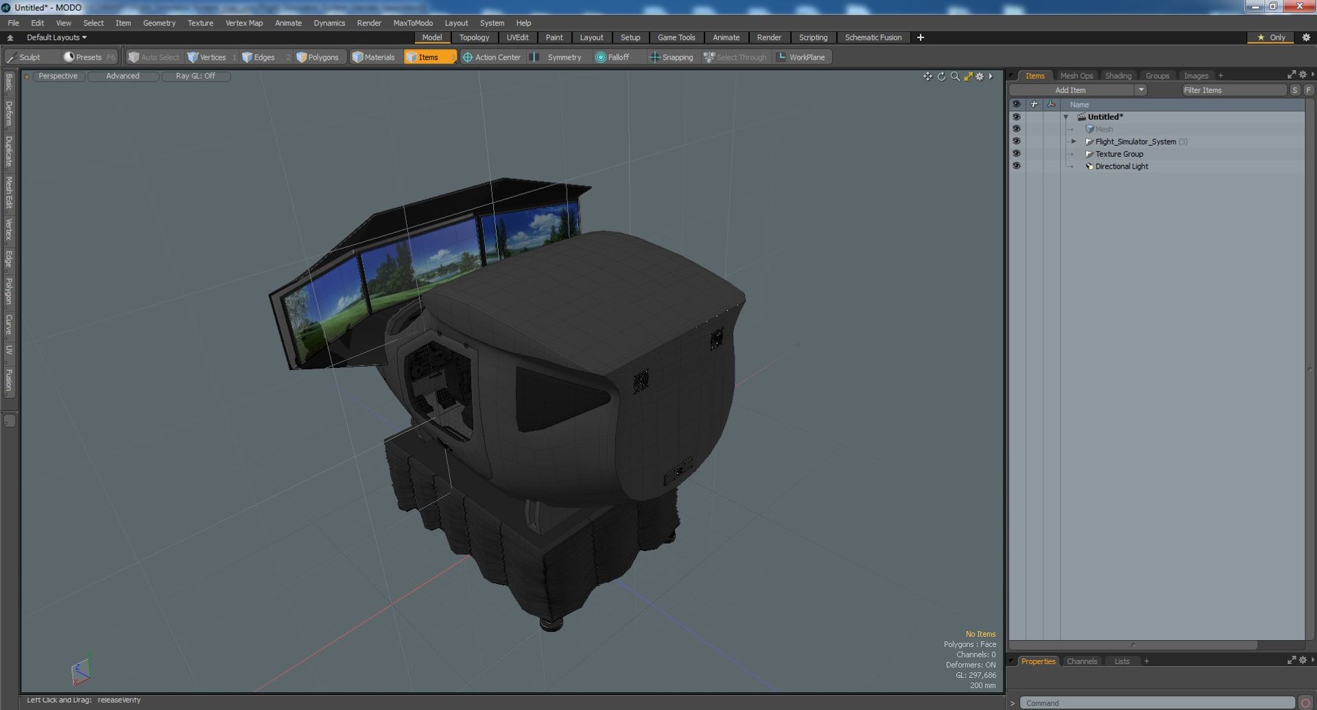 Flight Simulator System 3D - TurboSquid 2170150