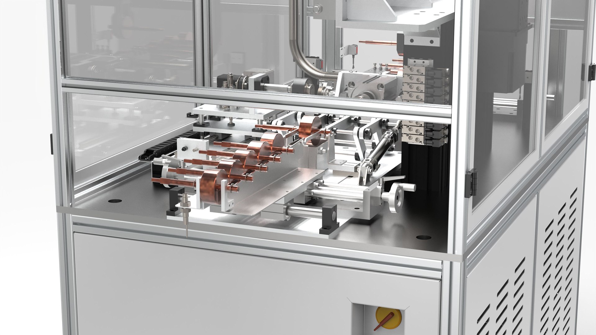 3D Model Spring And Anti-Rust Oil Assembly Machine - TurboSquid 2025617