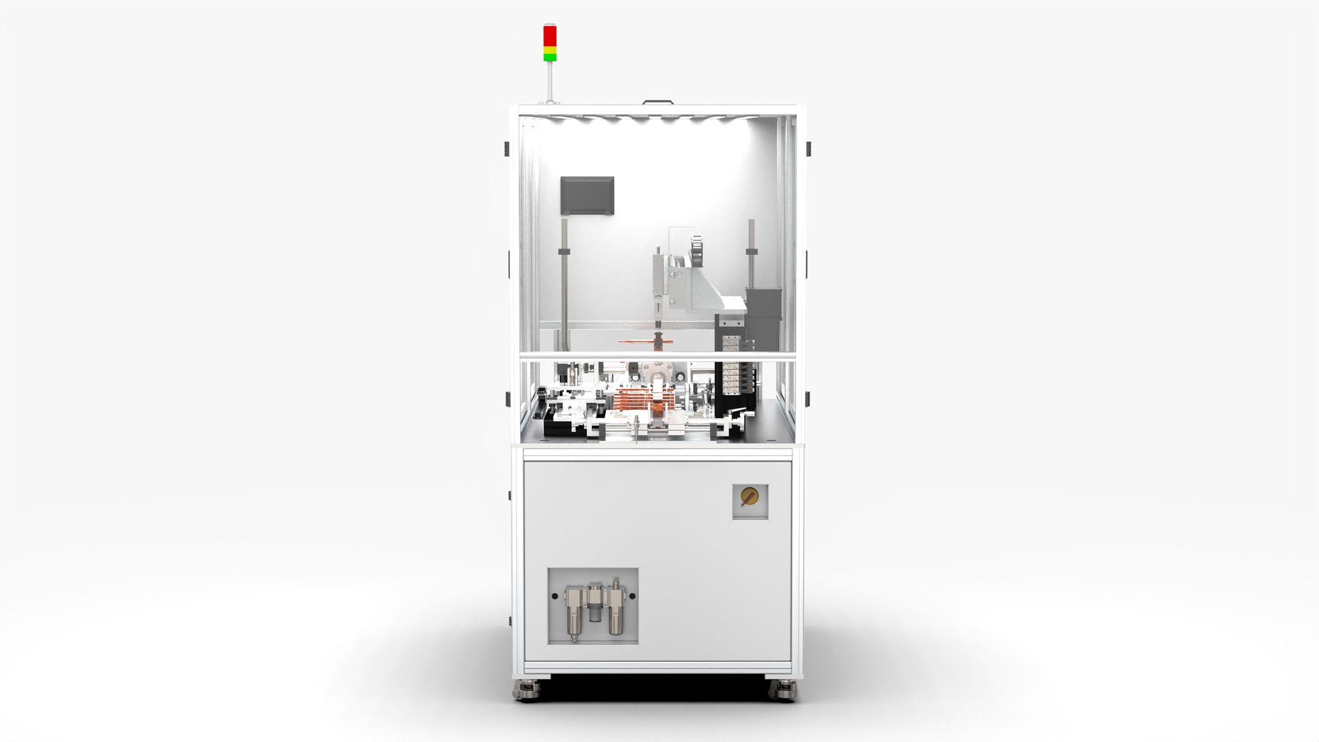 3D Model Spring And Anti-Rust Oil Assembly Machine - TurboSquid 2025617