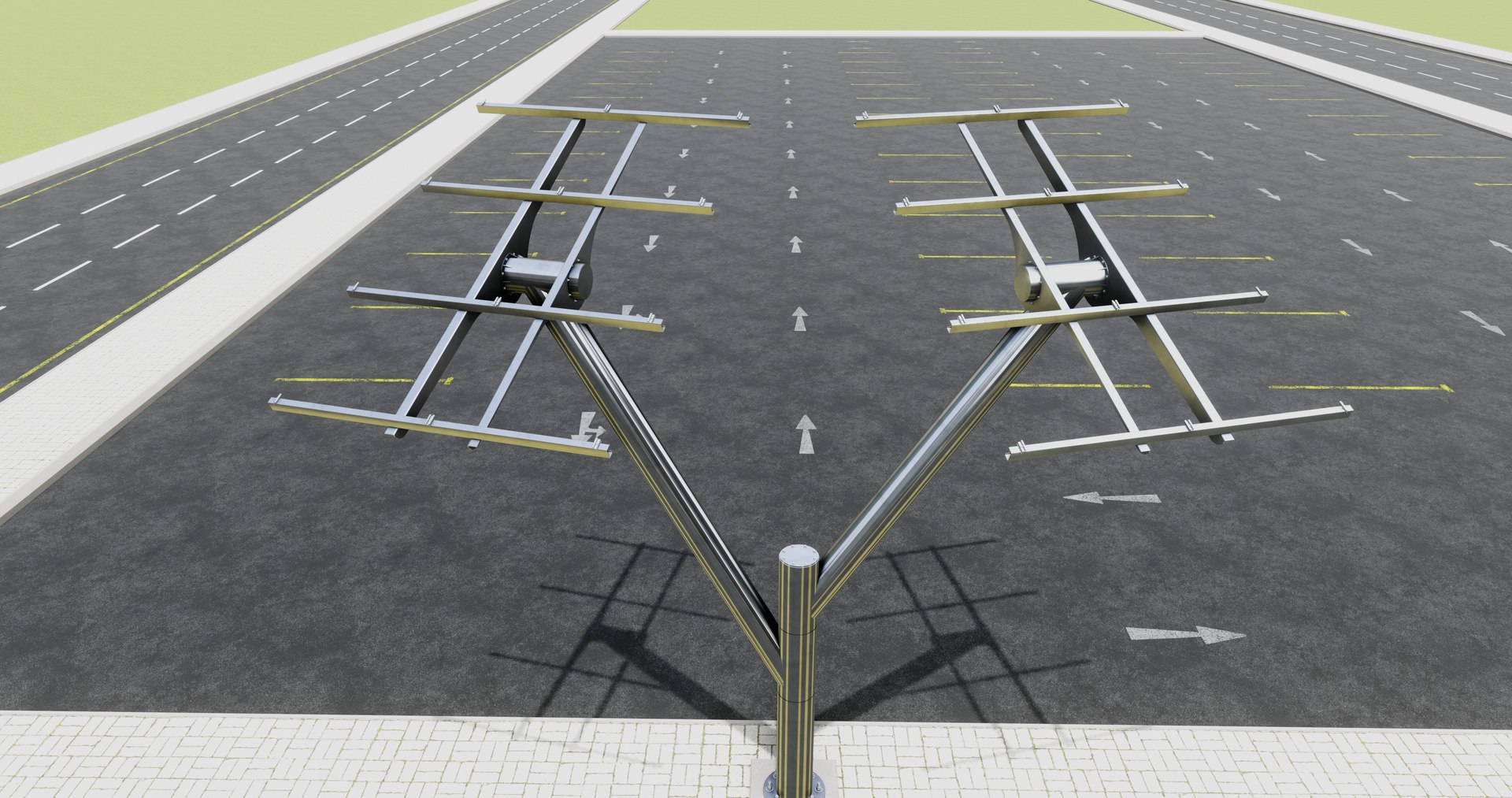 SOLAR ENERGY TREE 3D Model - TurboSquid 2402734