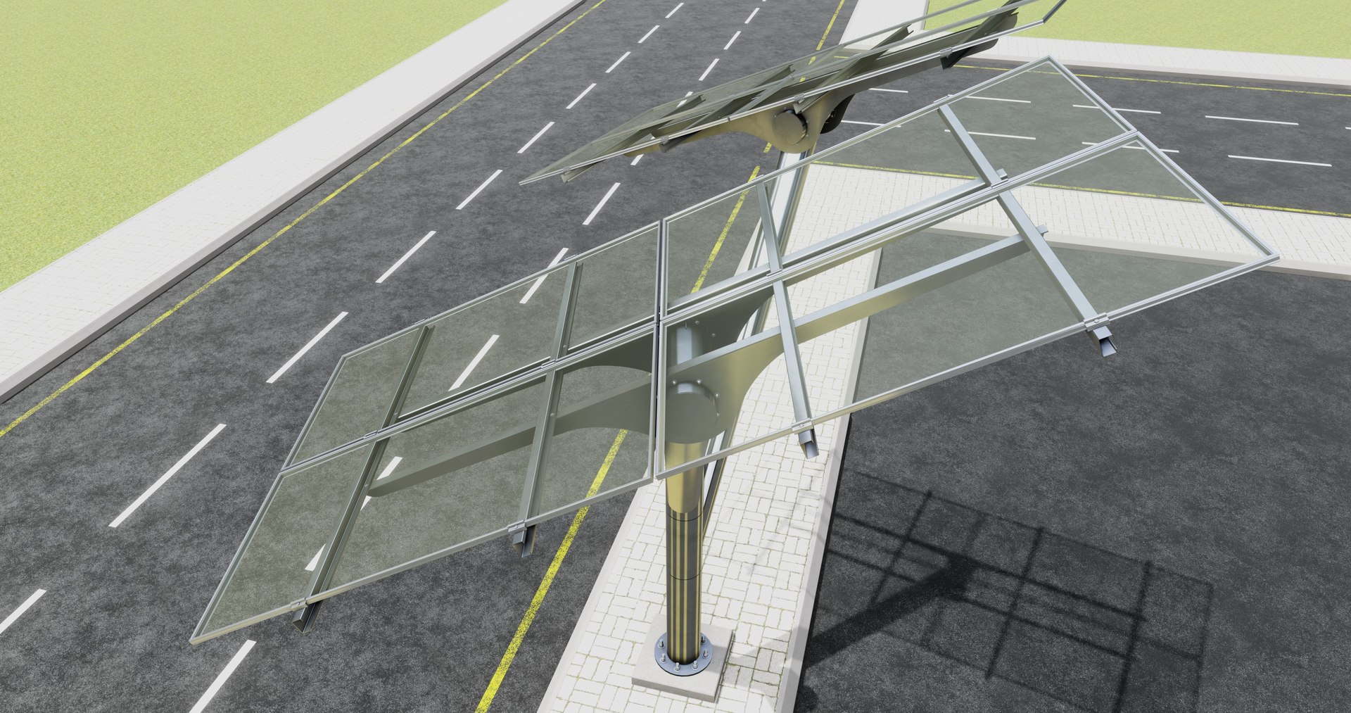 SOLAR ENERGY TREE 3D Model - TurboSquid 2402734