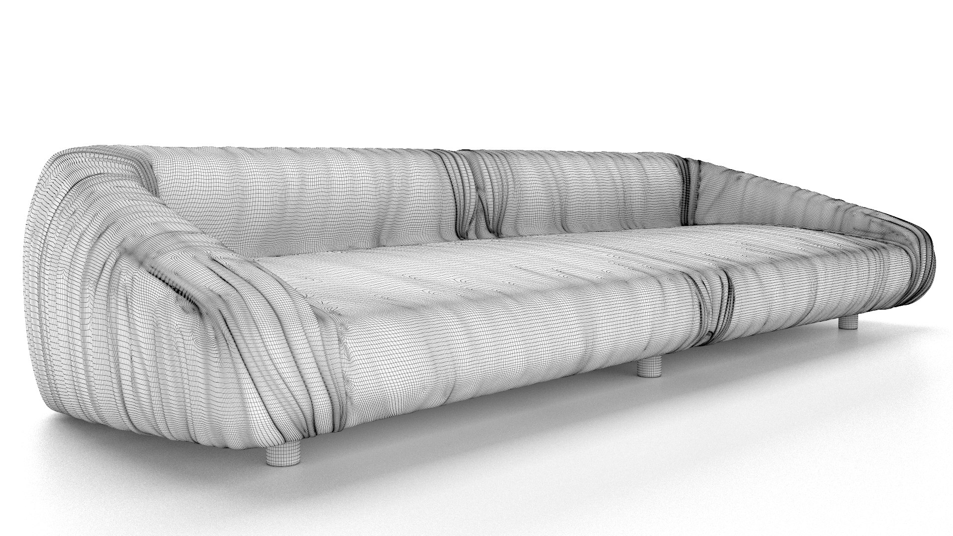 3D Baxter Fold Modern Model - TurboSquid 1743074