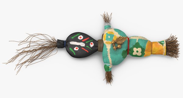 3d model of voodoo doll 03