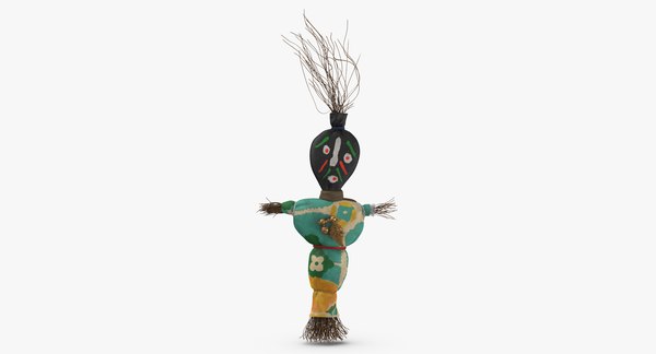 3d model of voodoo doll 03