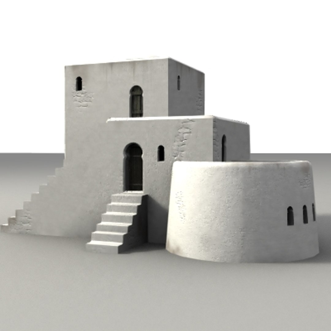 Lightwave Medieval Moorish Building