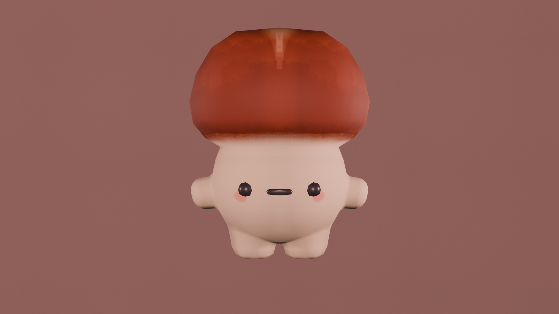 3D Cute Mushrooms - Bolete Shiitake And Red - TurboSquid 2360248