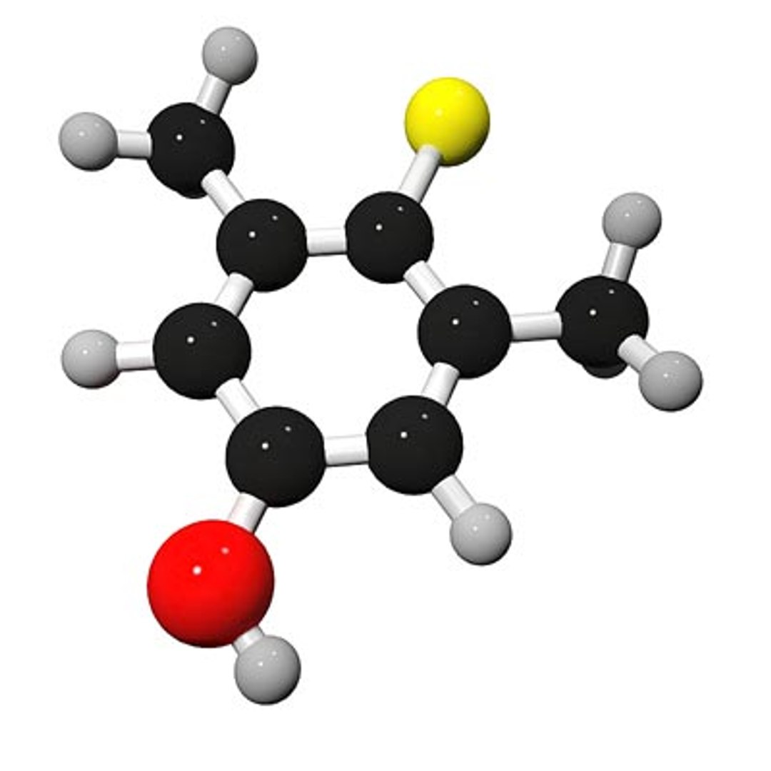 Dettol Molecule Structure 3d 3ds