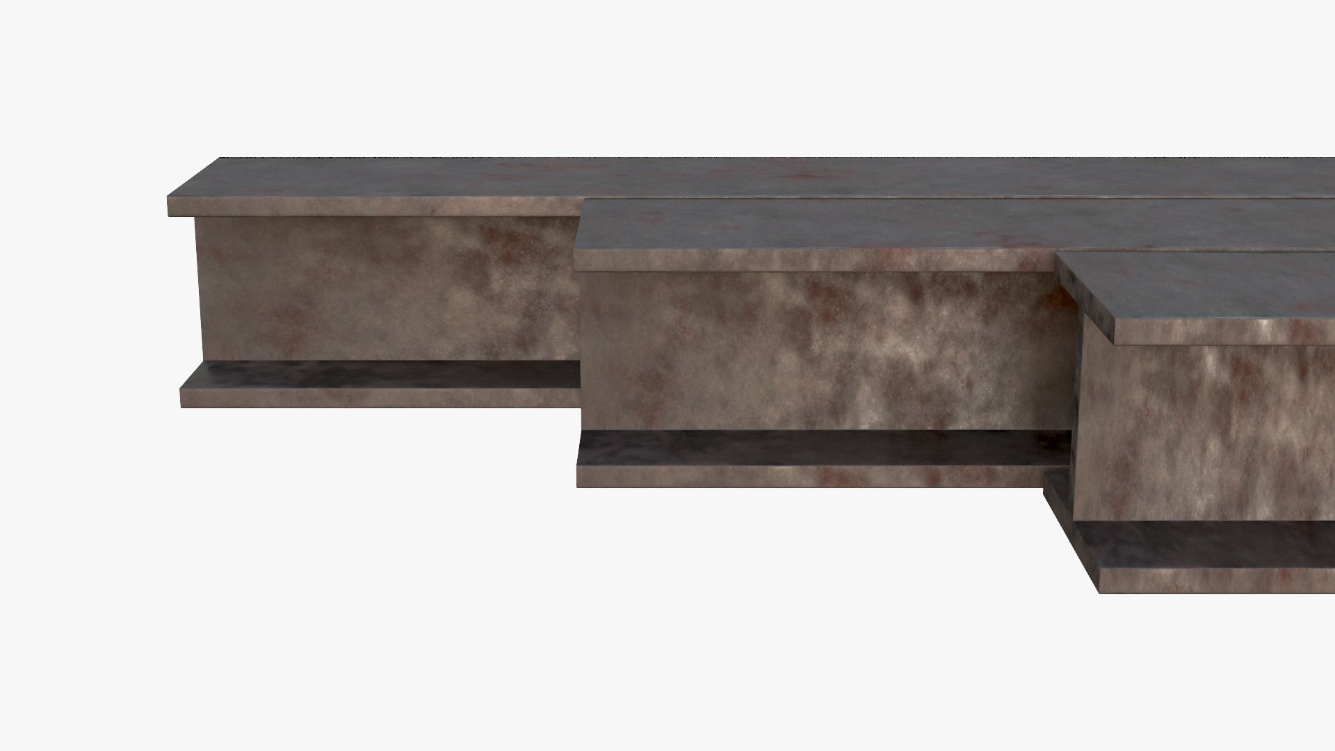 IronBeams Model - TurboSquid 2281852