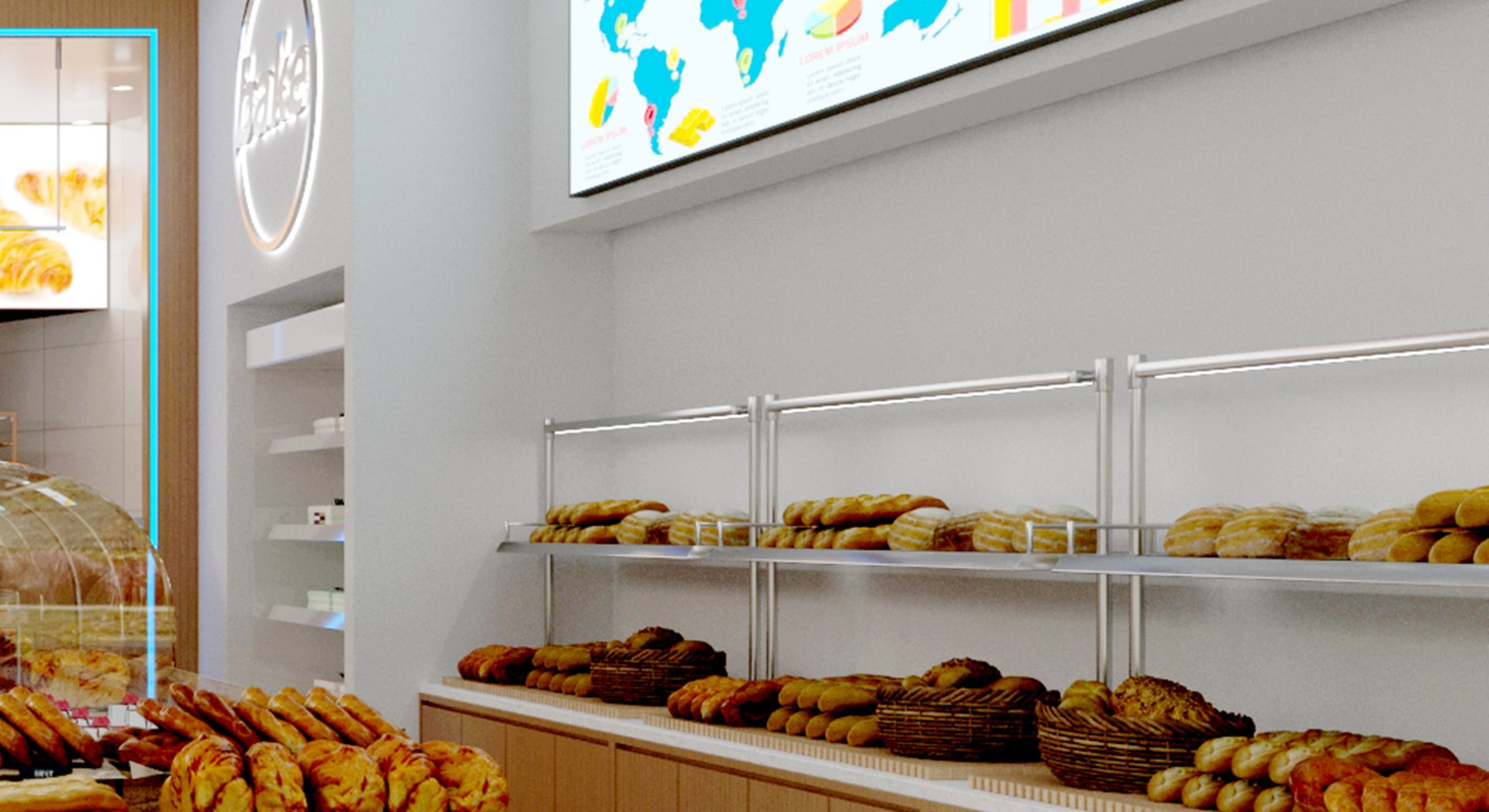 Modern Bakery Model - TurboSquid 2032979