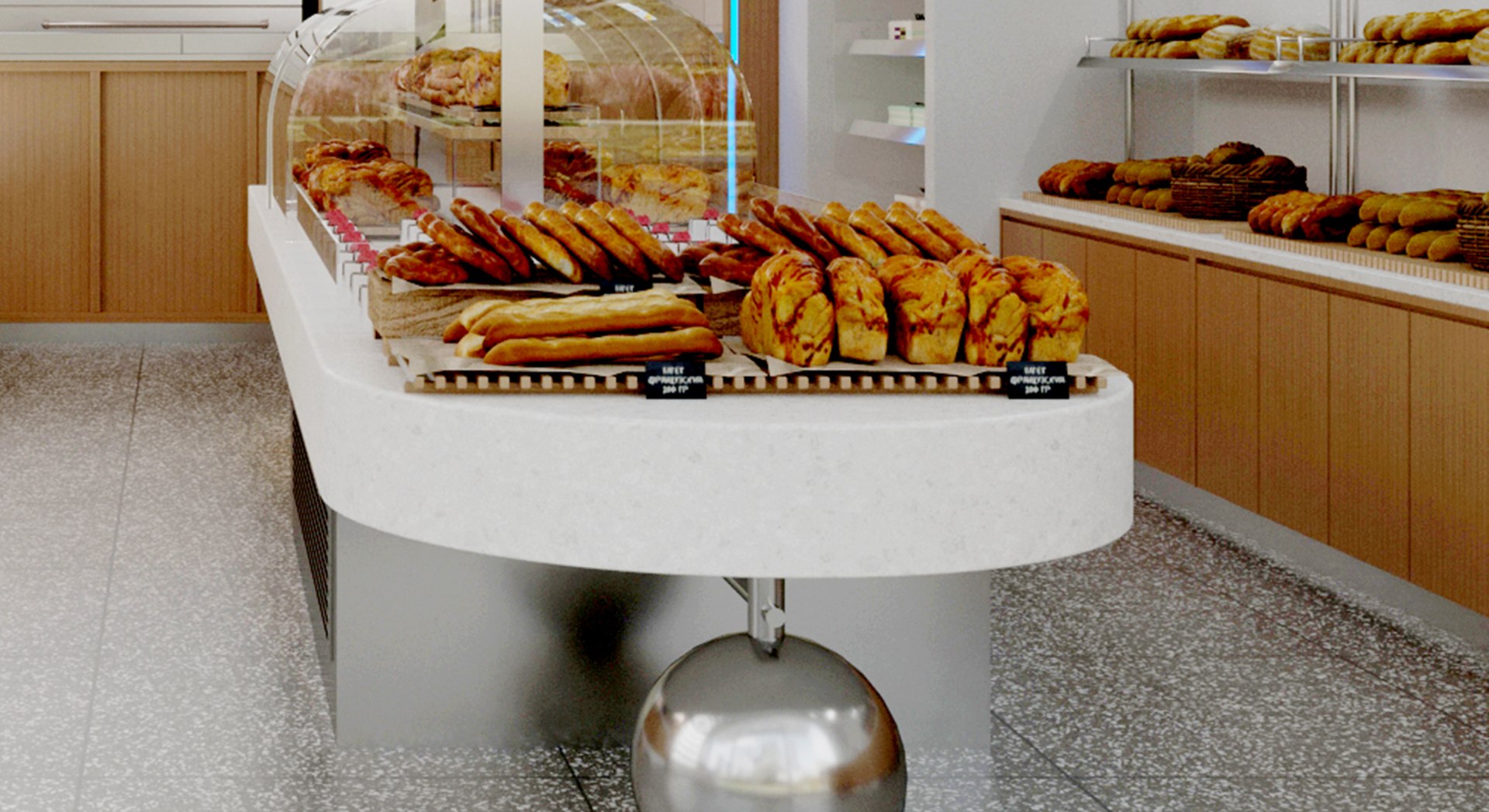 Modern Bakery Model - TurboSquid 2032979