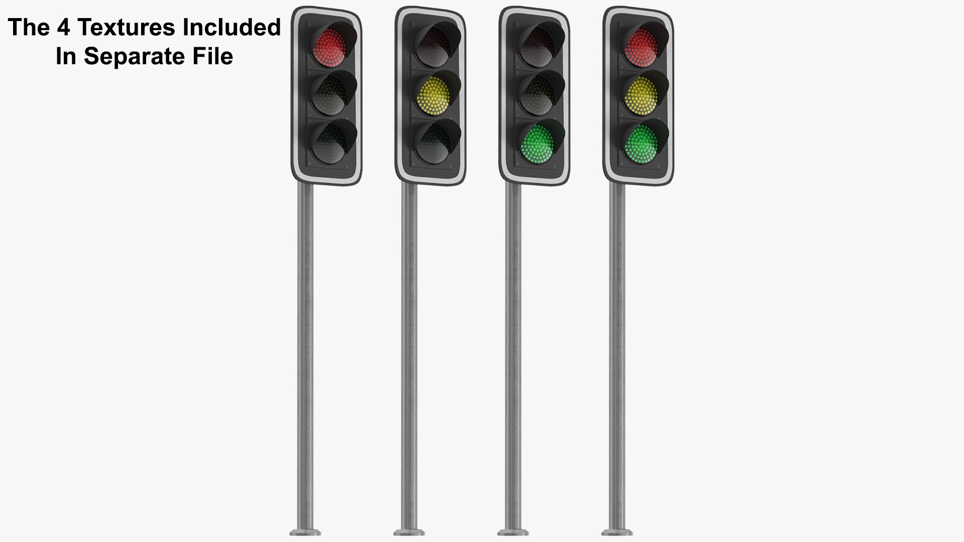 3D model Traffic Light 01 - TurboSquid 2072503
