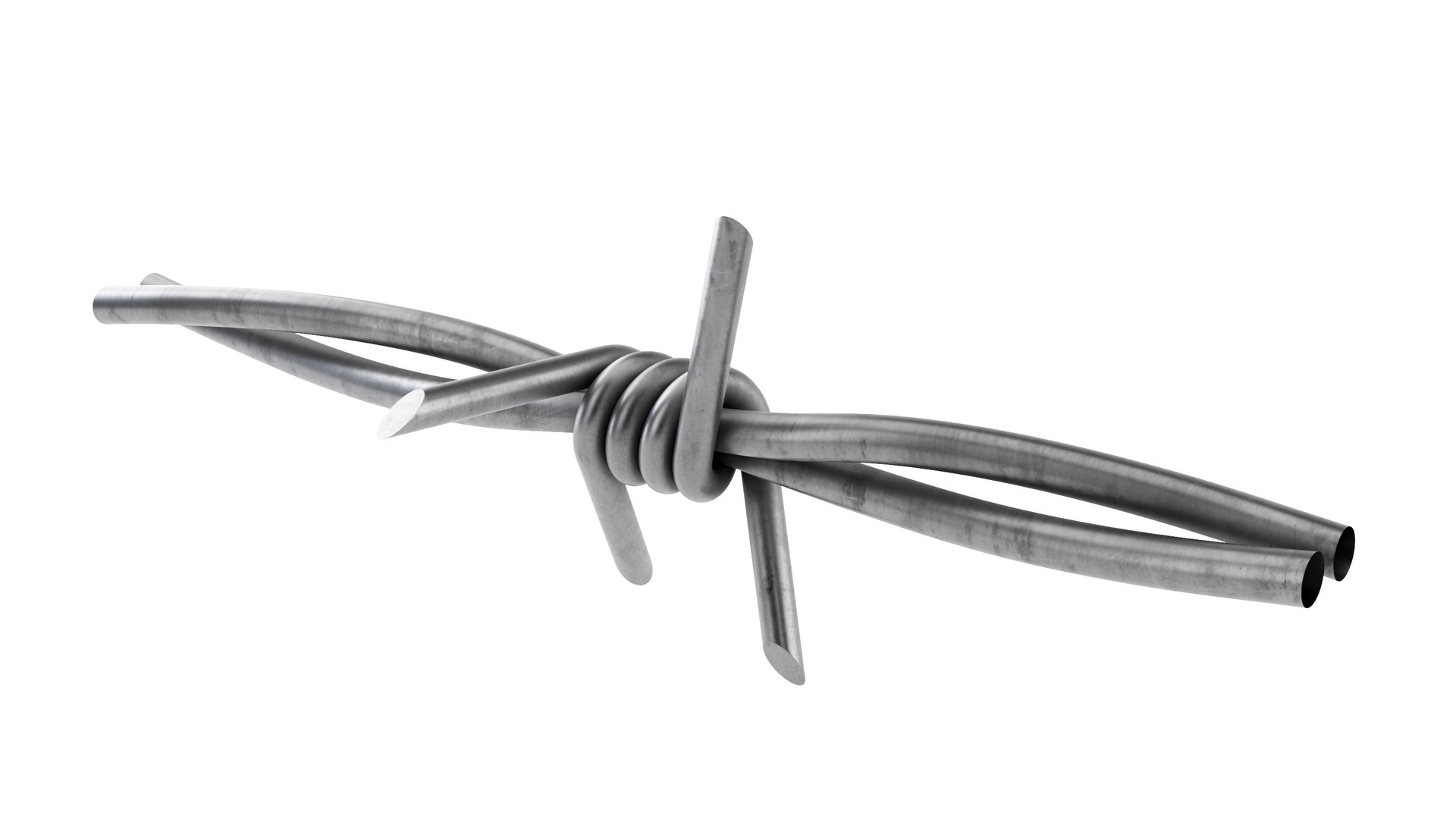 Barbed Wire Model - TurboSquid 2316804