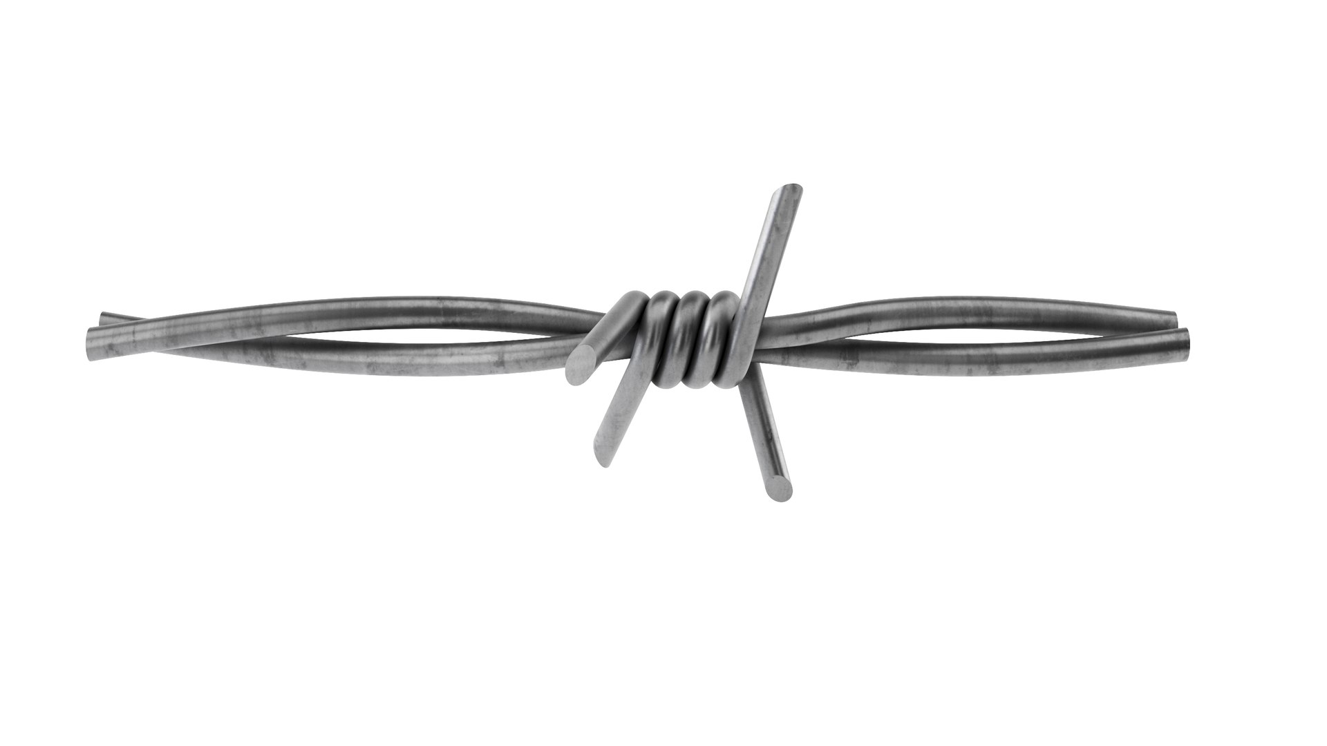 Barbed Wire Model - TurboSquid 2316804