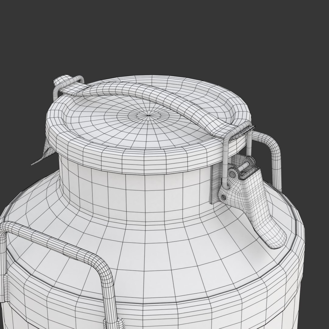 Latch milk 3D - TurboSquid 1435627