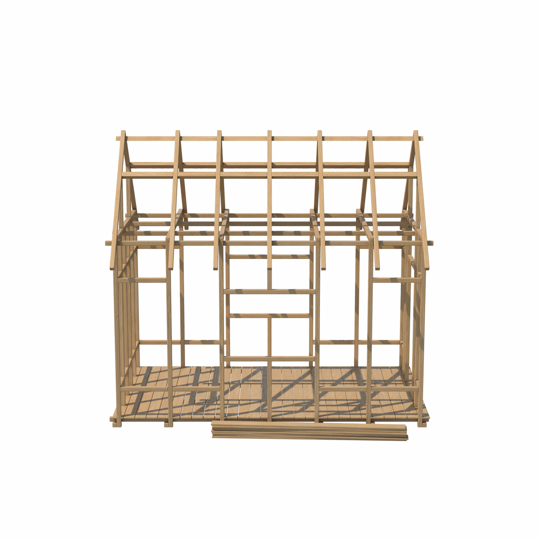 House Frame 3D Model - TurboSquid 2237355