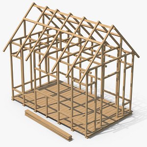 3D Timber-Frame Models | TurboSquid