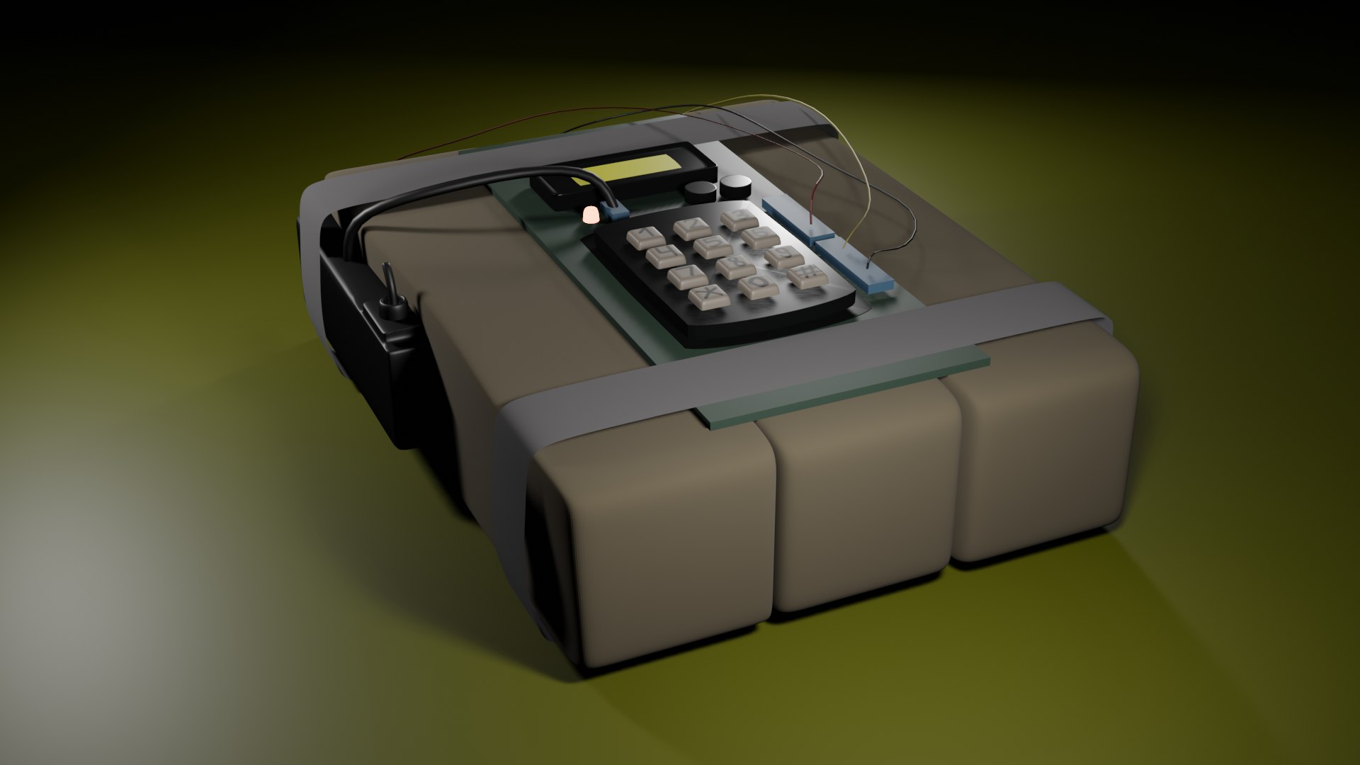 C4 Bomb 3D Model 3D Model - TurboSquid 1855102