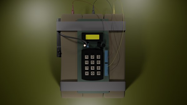 C4 bomb 3D model 3D model - TurboSquid 1855102