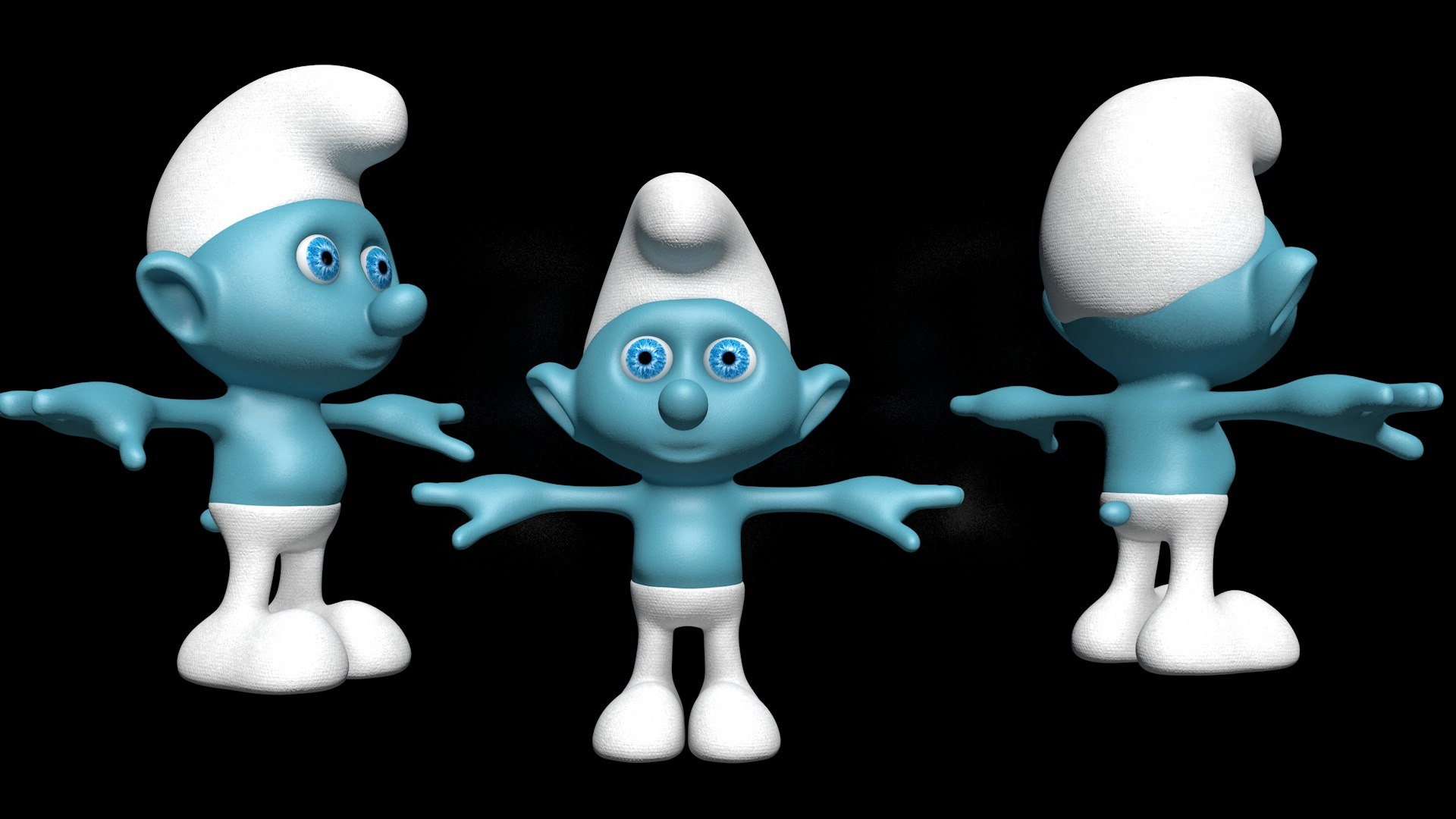 Smurfs. Character Model - TurboSquid 1722762