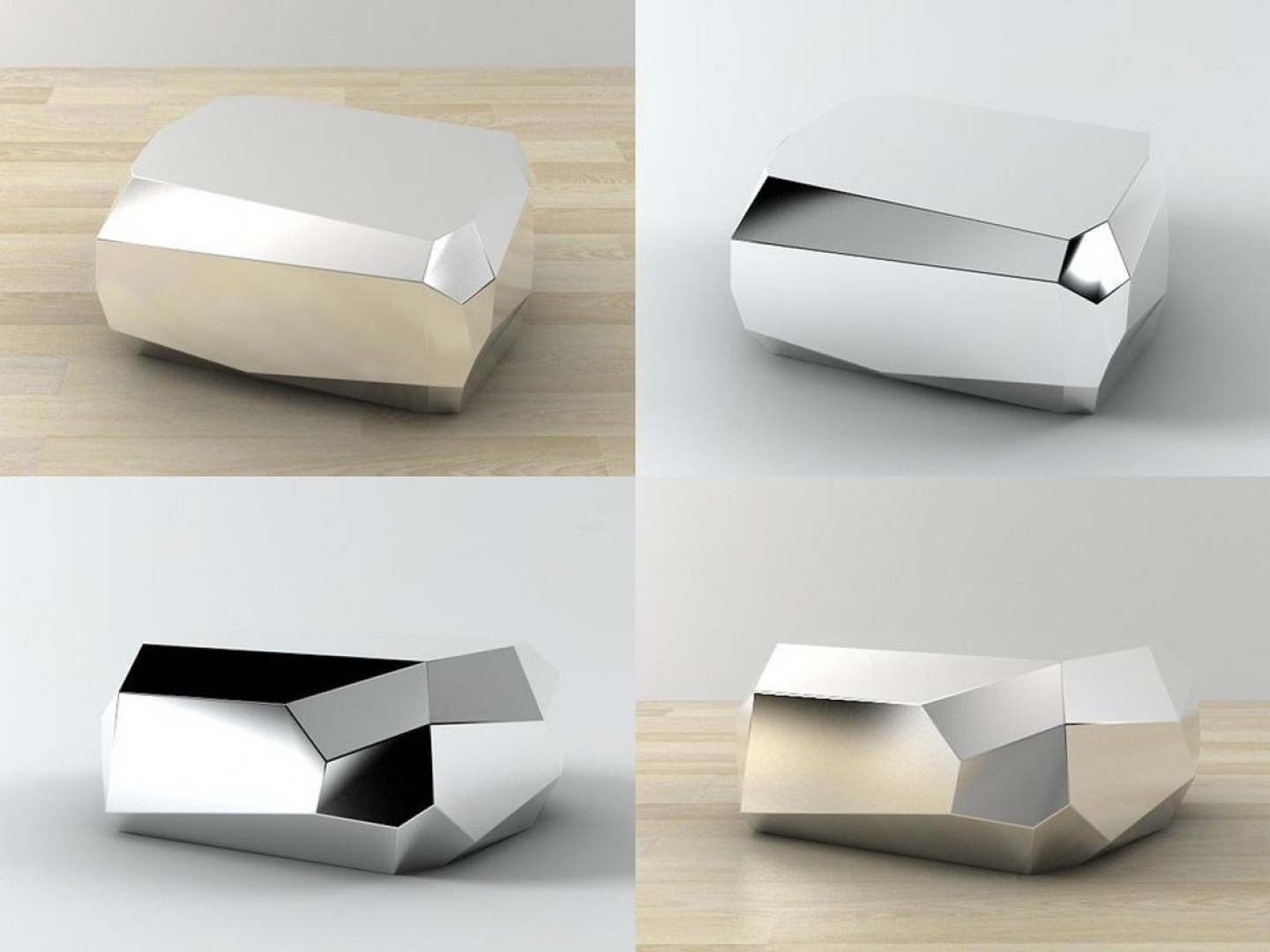 Rock Tables 3D Model - TurboSquid 1181366