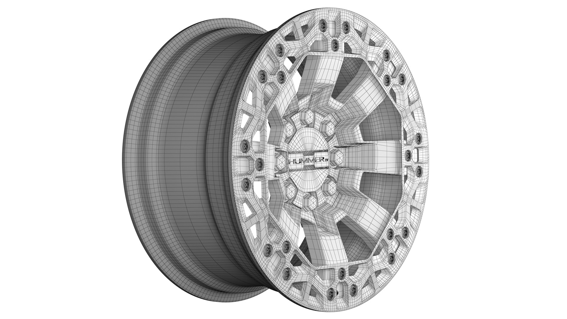 GMC Hummer EV 2022 Rim 3D Model - TurboSquid 1973798