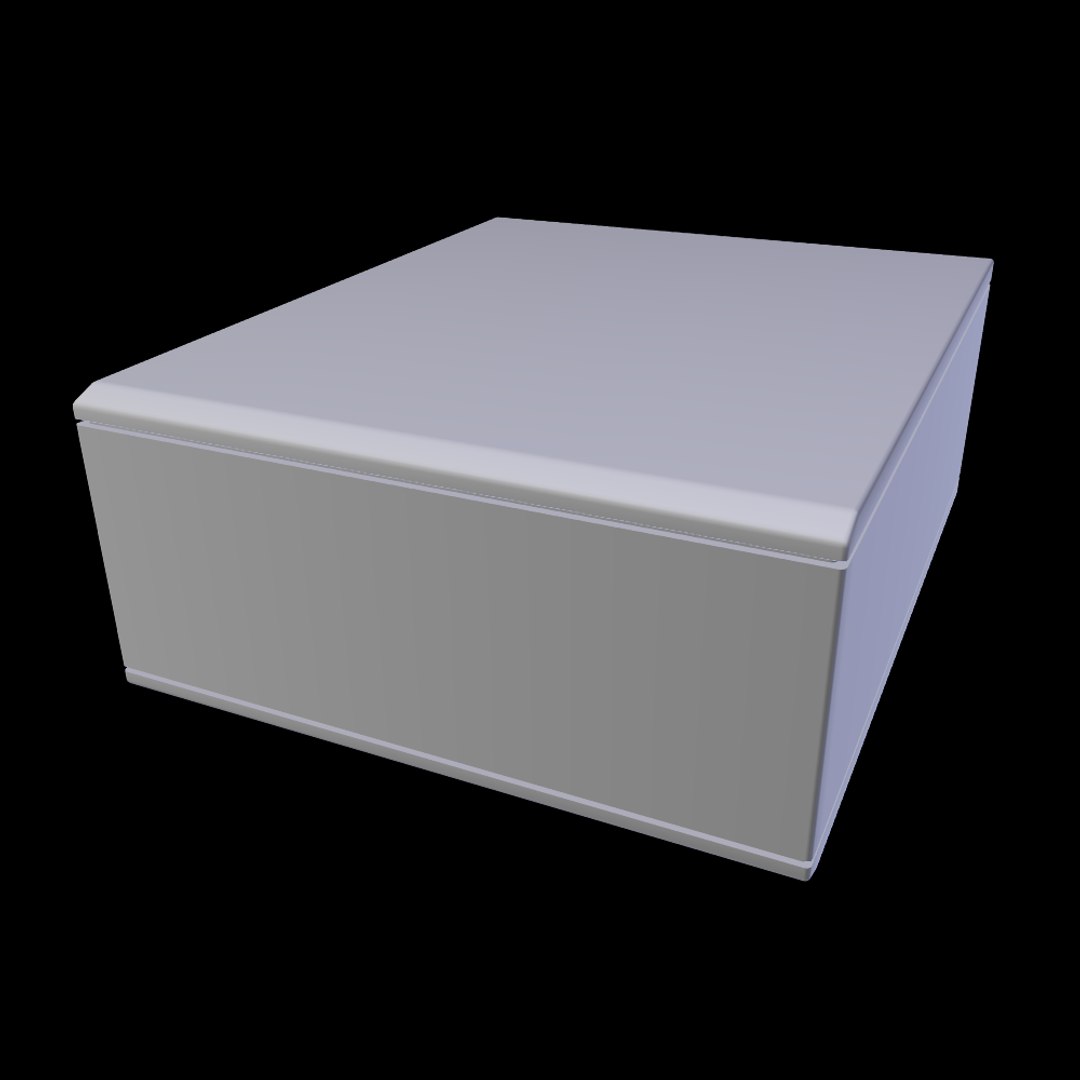 3d Model Apple Macintosh Iici